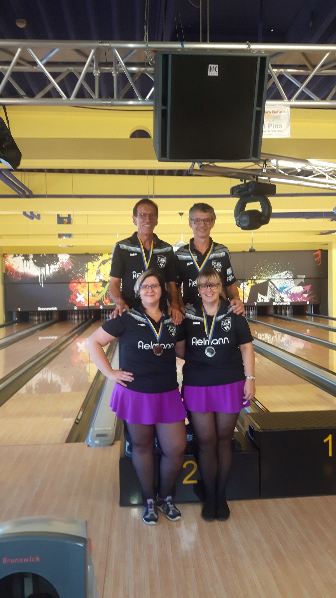 2x Vize- Landesmeistertitel Bowling im Doppel gehen nach Baden - Baden