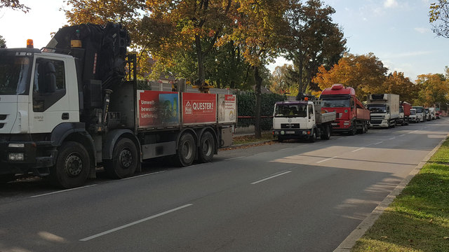 Lkw Parken Im Wohngebiet