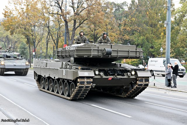 Panzer rollten Freitag durch die Wiener City - Innere Stadt