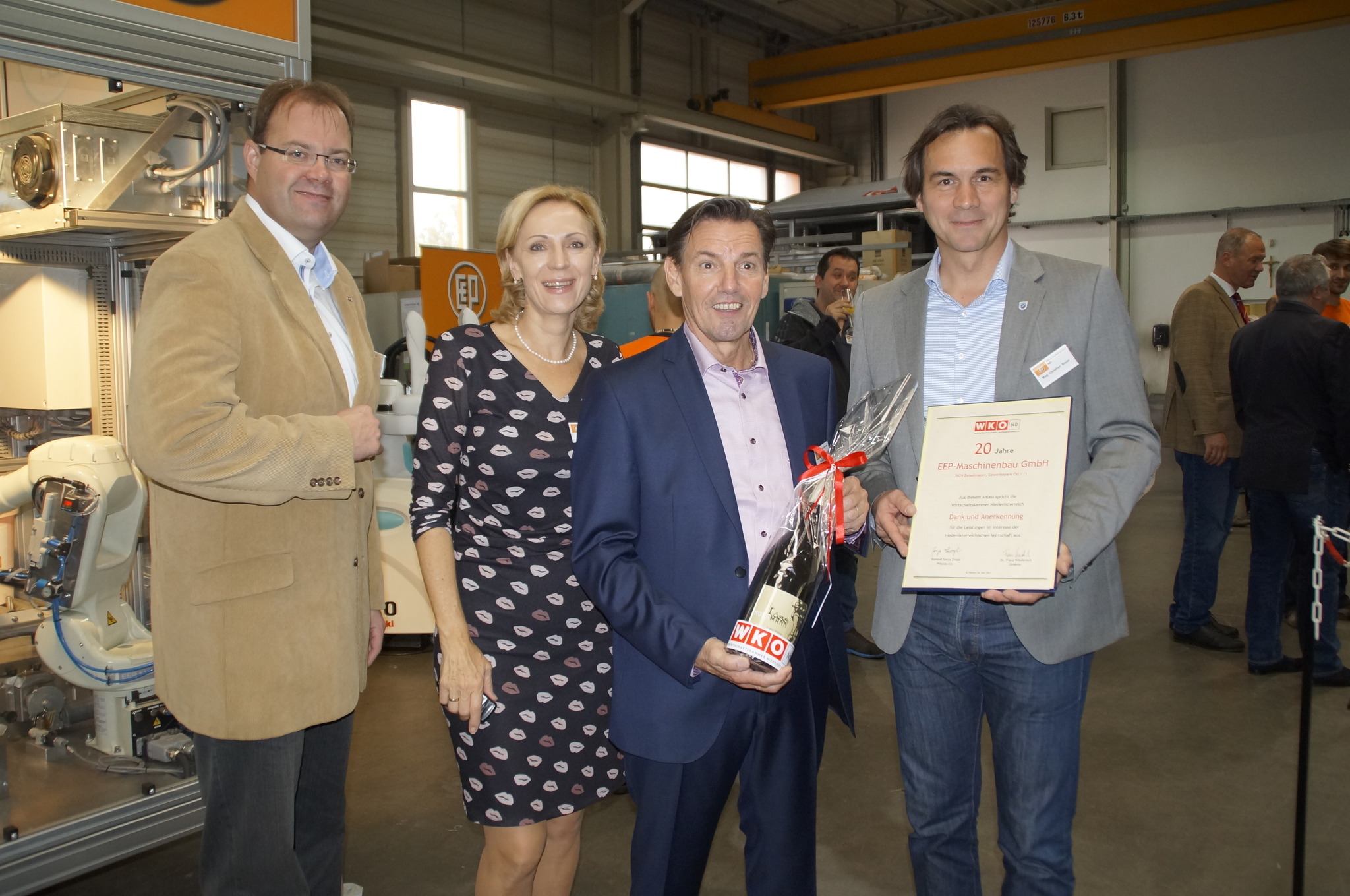 High-Tech-Firma feiert "20 Jahre" - Tulln