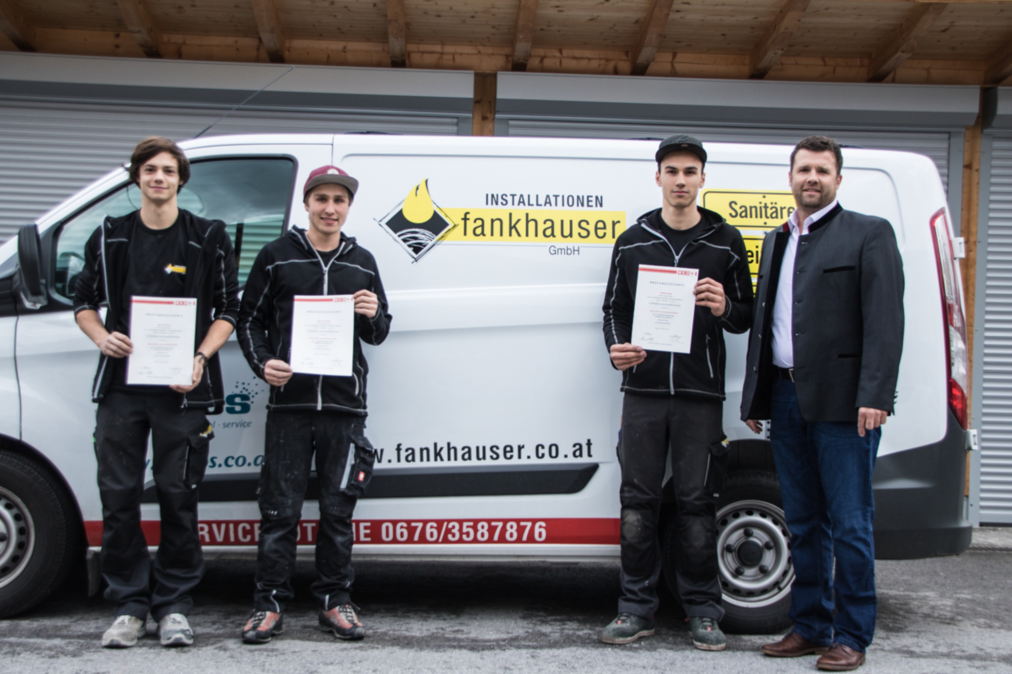 Lehre als Zukunftsweg bei Installationen Fankhauser - Schwaz