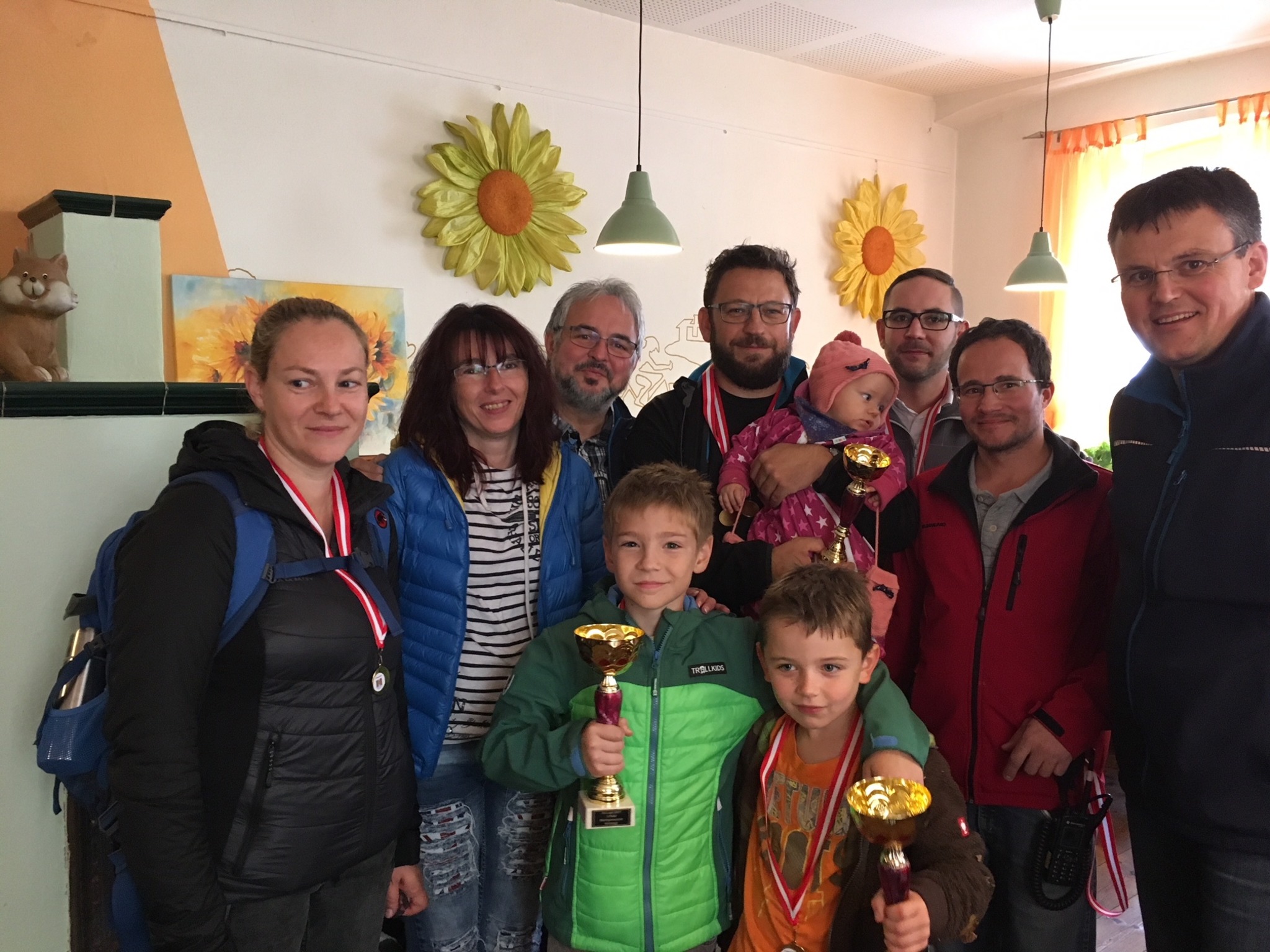 Marktgemeinde Waldegg zeigte sich am Nationalfeiertag sportlich ...