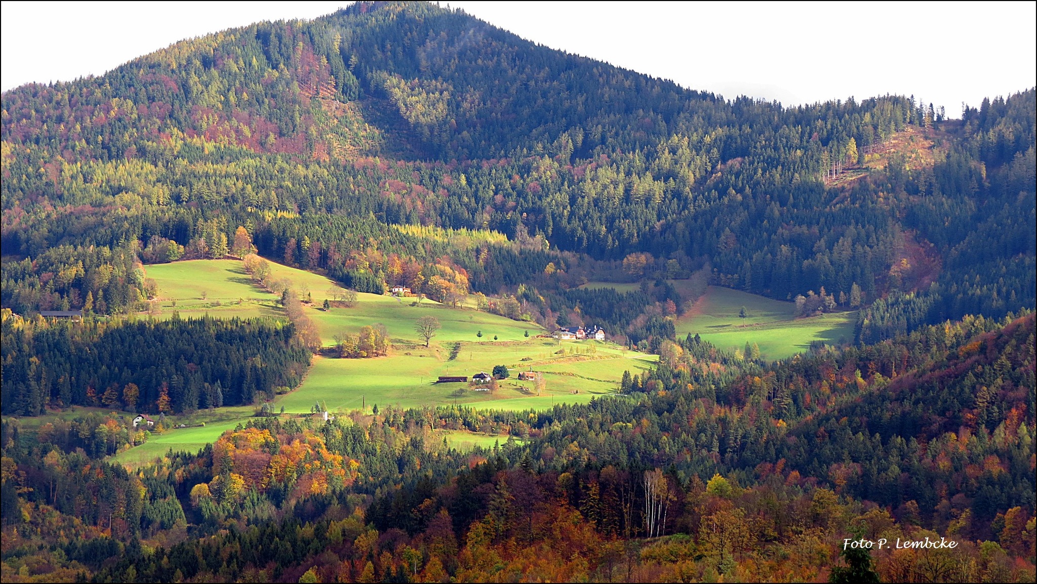 Der Hang über Frohnleiten - eine halbe Stunde später - Graz-Umgebung