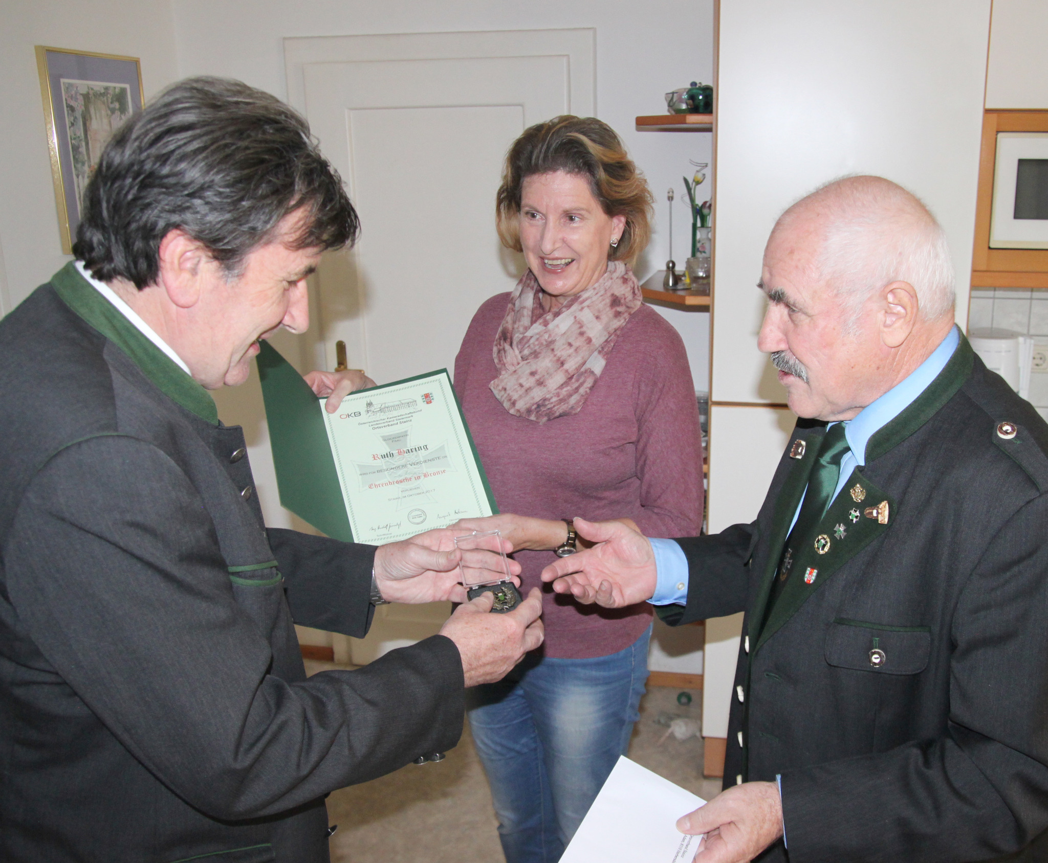 Glockenpatin Ruth Haring eine Sechzigerin - Deutschlandsberg