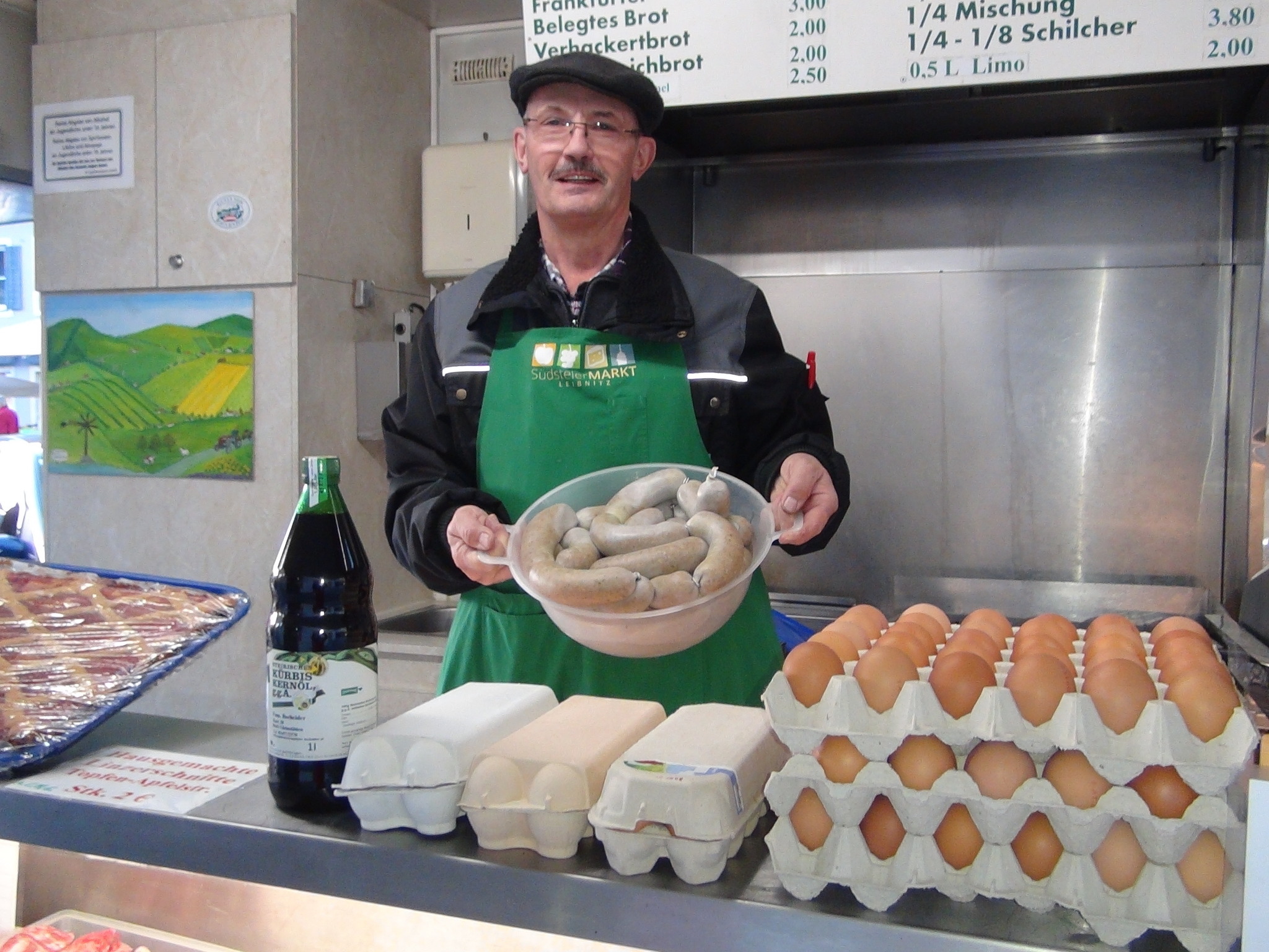 Frischfleisch am SüdsteierMarkt von Familie Bscheider - Leibnitz