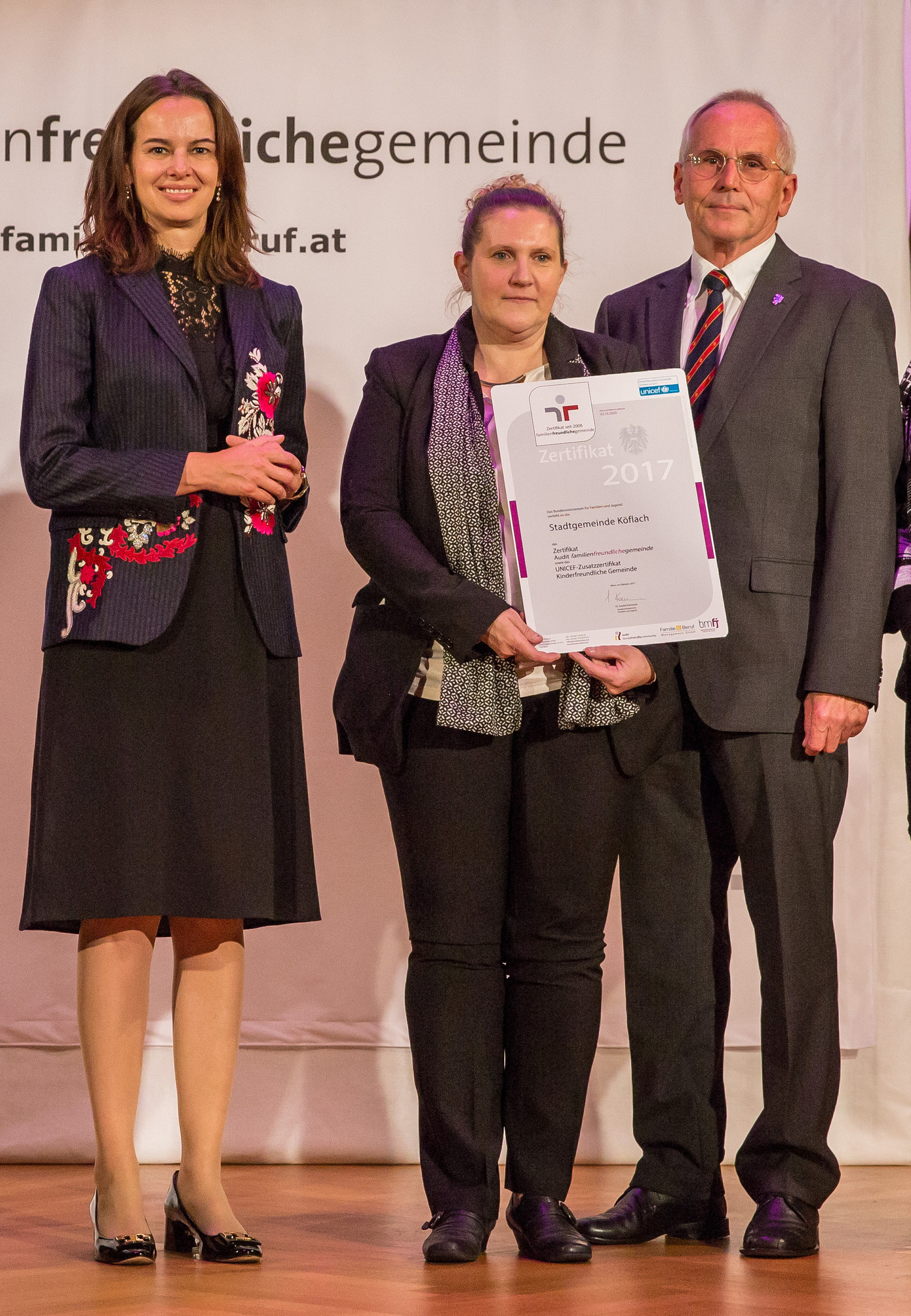 Die Stadt Köflach auch als "Kinderfreundliche Gemeinde" - Voitsberg