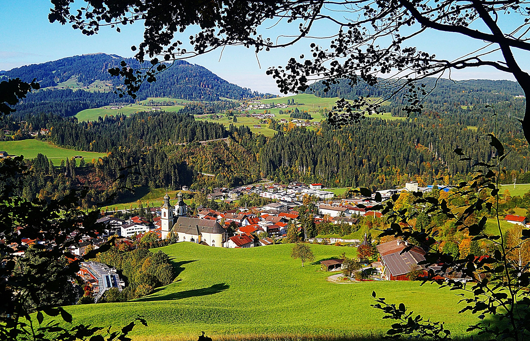 Blick auf Hopfgarten - Kufstein