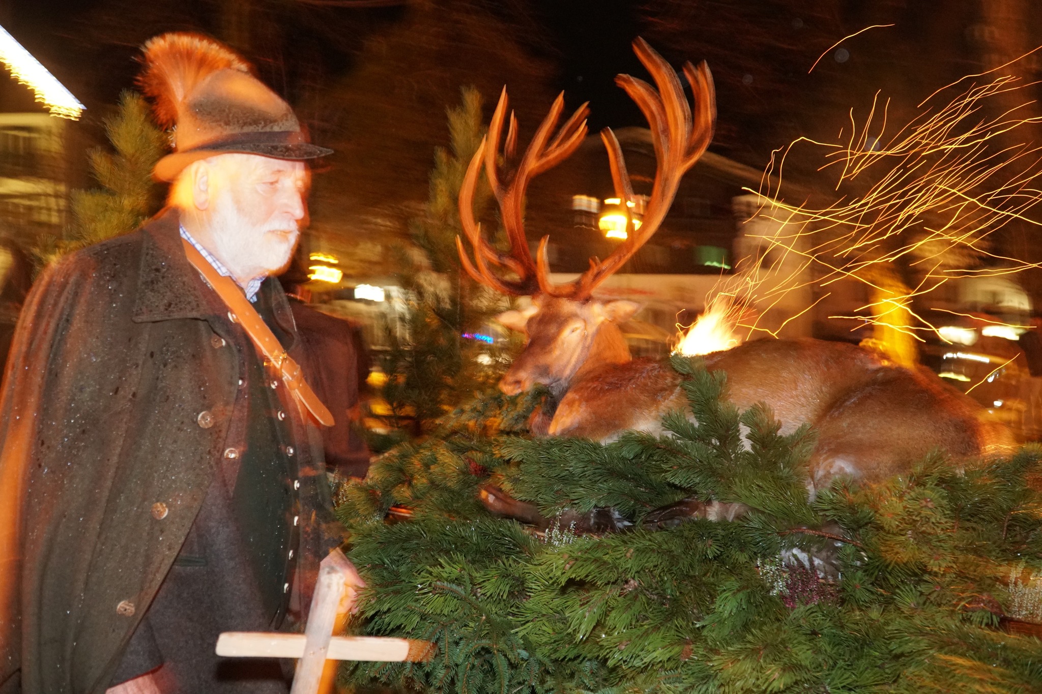 Jäger feierten den Hl. Hubertus in Ehrwald - mit VIDEO - Reutte