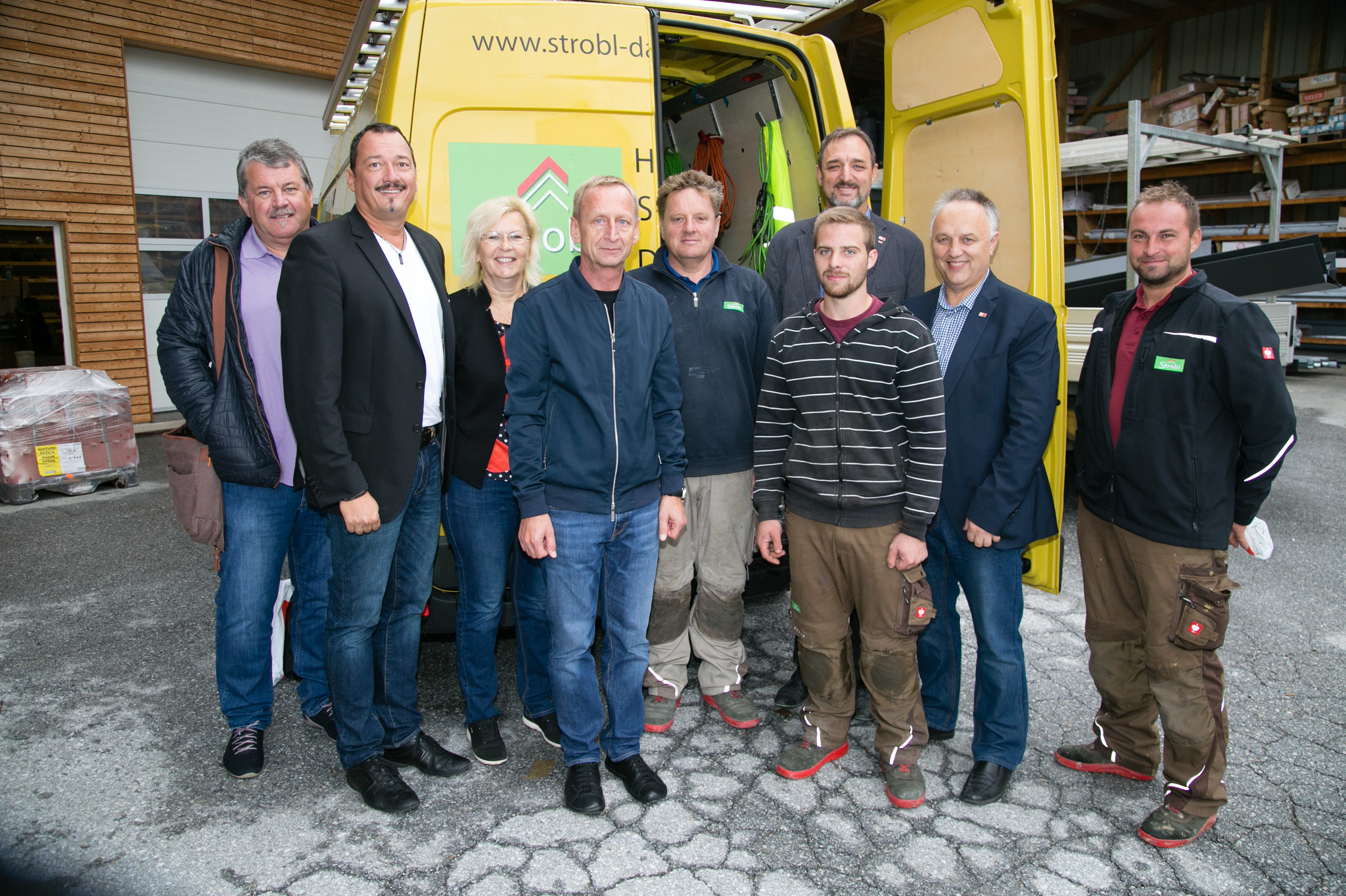 AK-Präsident zu Gast bei Holz Strobl in Deutsch Kaltenbrunn - Jennersdorf