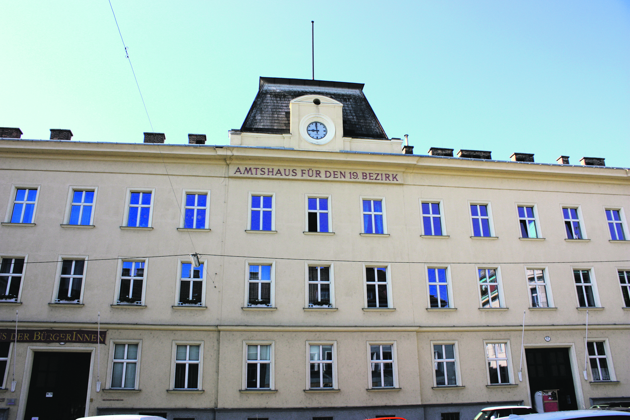 Ade, Gatterburggasse: Das Döblinger Bezirksamt zieht nach Währing - Döbling