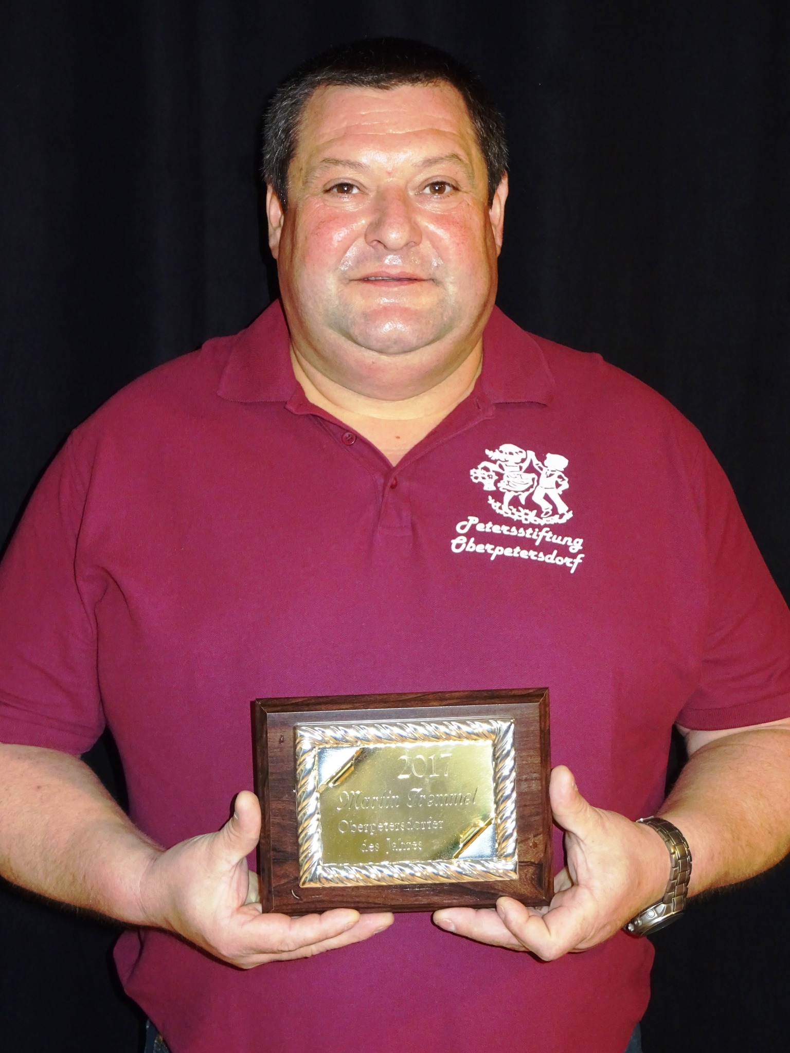 Martin Tremmel ist Oberpetersdorfer des Jahres - Oberpullendorf
