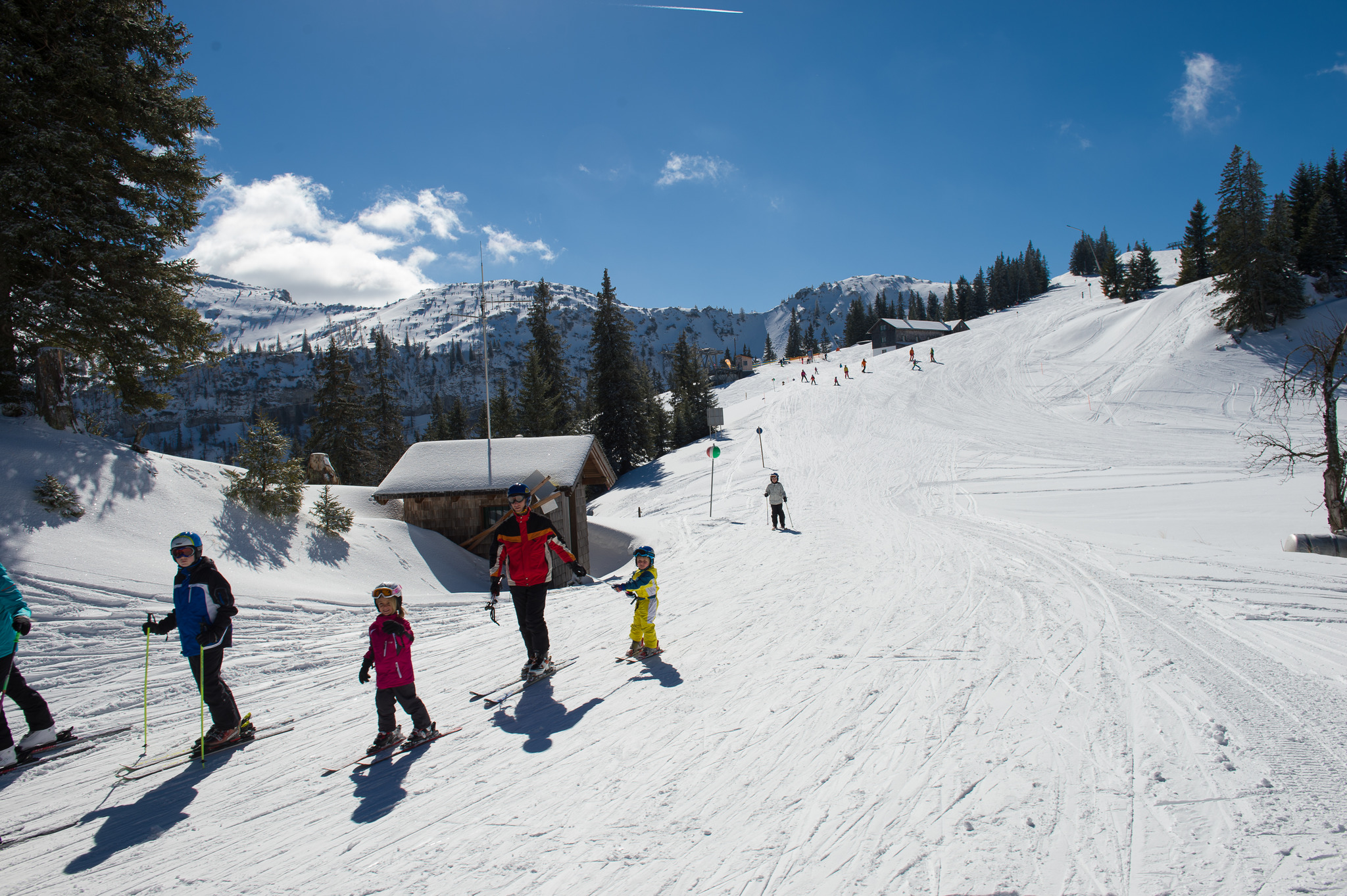 Familienschigebiet Kasberg lädt zum Schifahren und Snowboarden ein ...