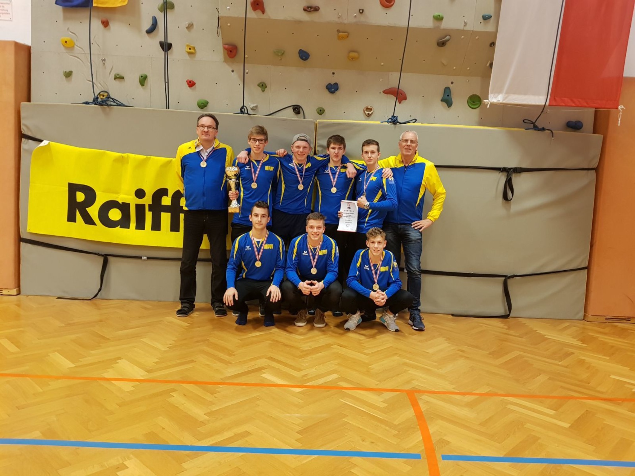 Faustball: NÖ U16 Team männlich ist Ö-Pokal Sieger - Mistelbach