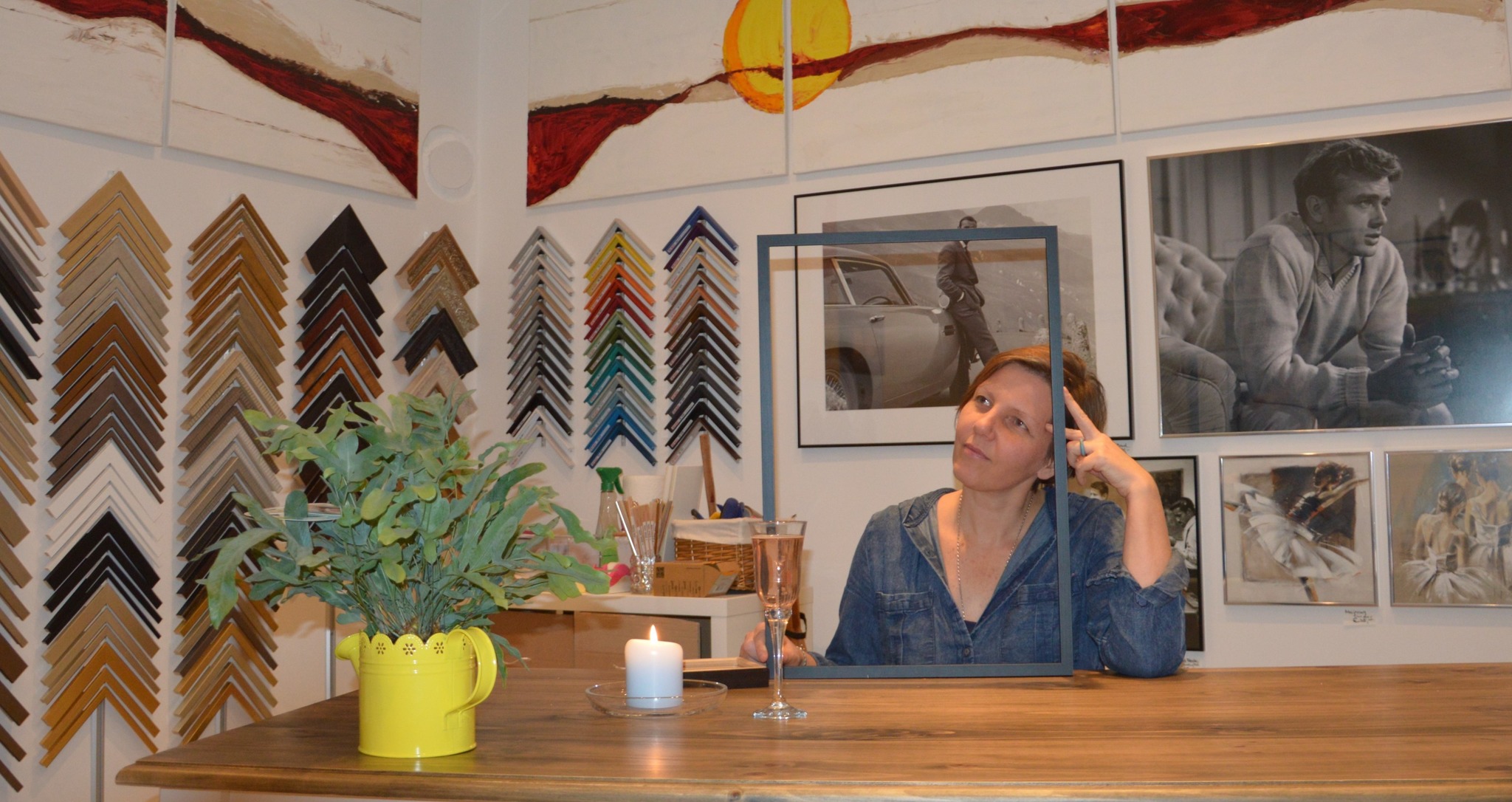 Künstlerin Maria Koinig: "Alles braucht einen Rahmen" - Alsergrund