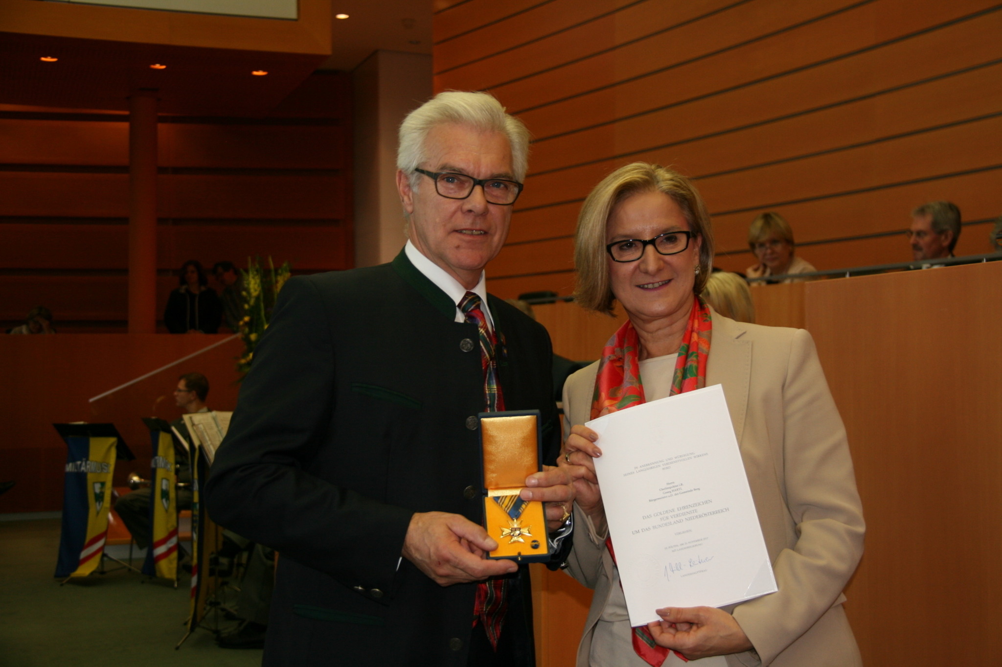 Gold für Georg Hartl - Bruck an der Leitha