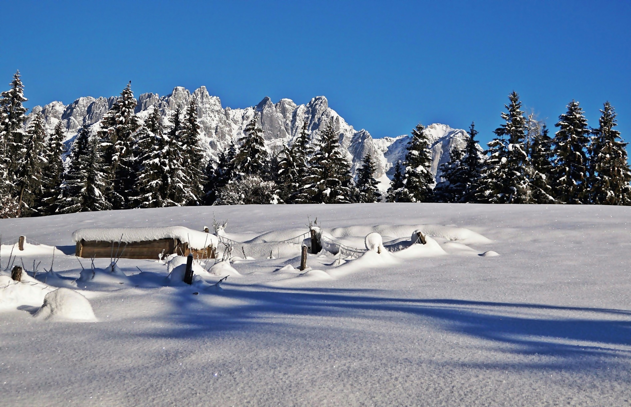 Schneelandschaft - Kufstein