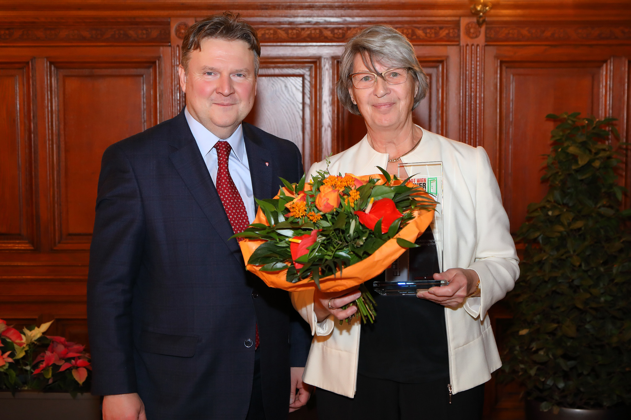 Wien-Favoriten: Ehrung für Günter Gruber - Favoriten