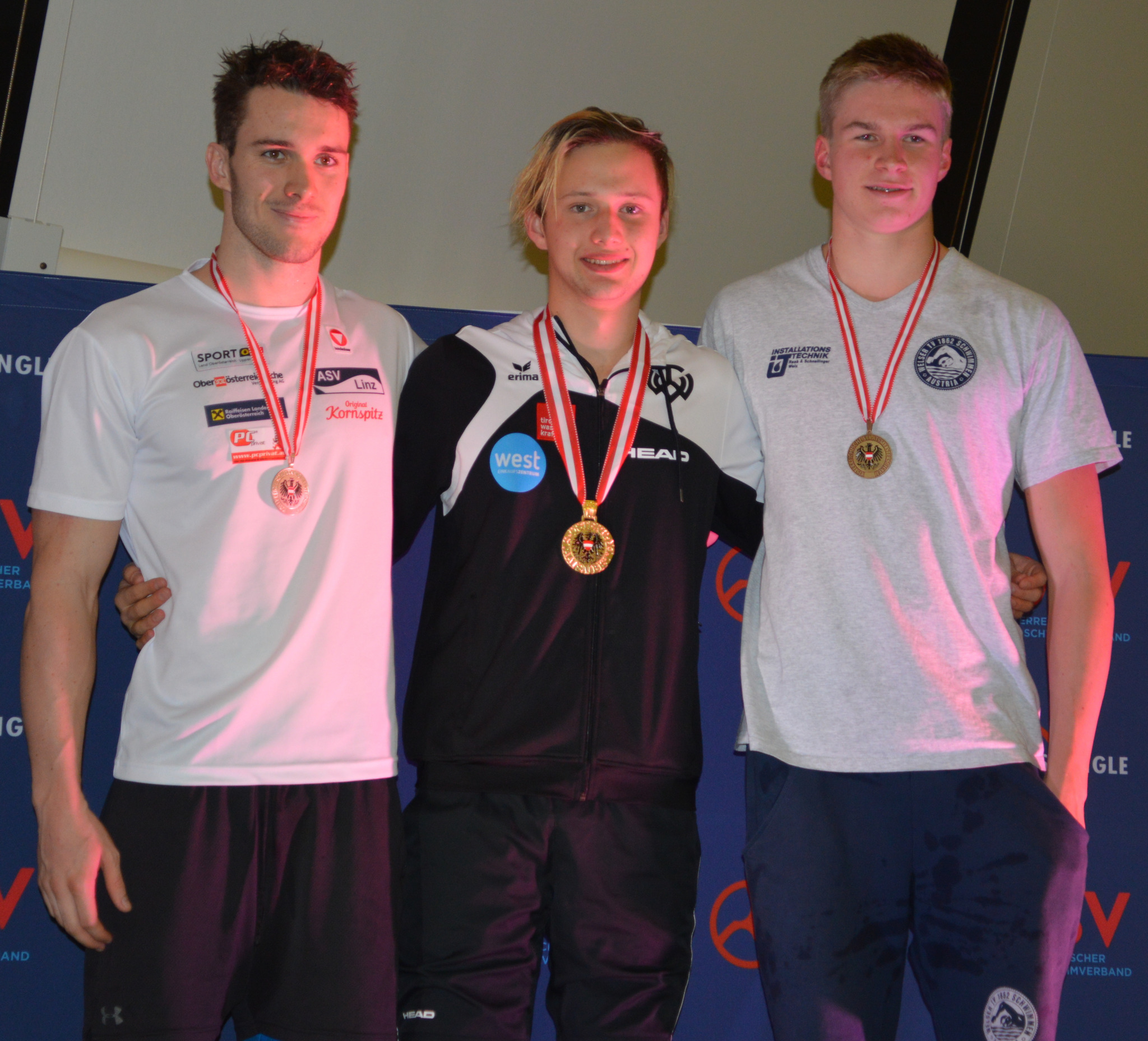 Welser Schwimmer standen in Graz auf dem Podest - Wels & Wels Land