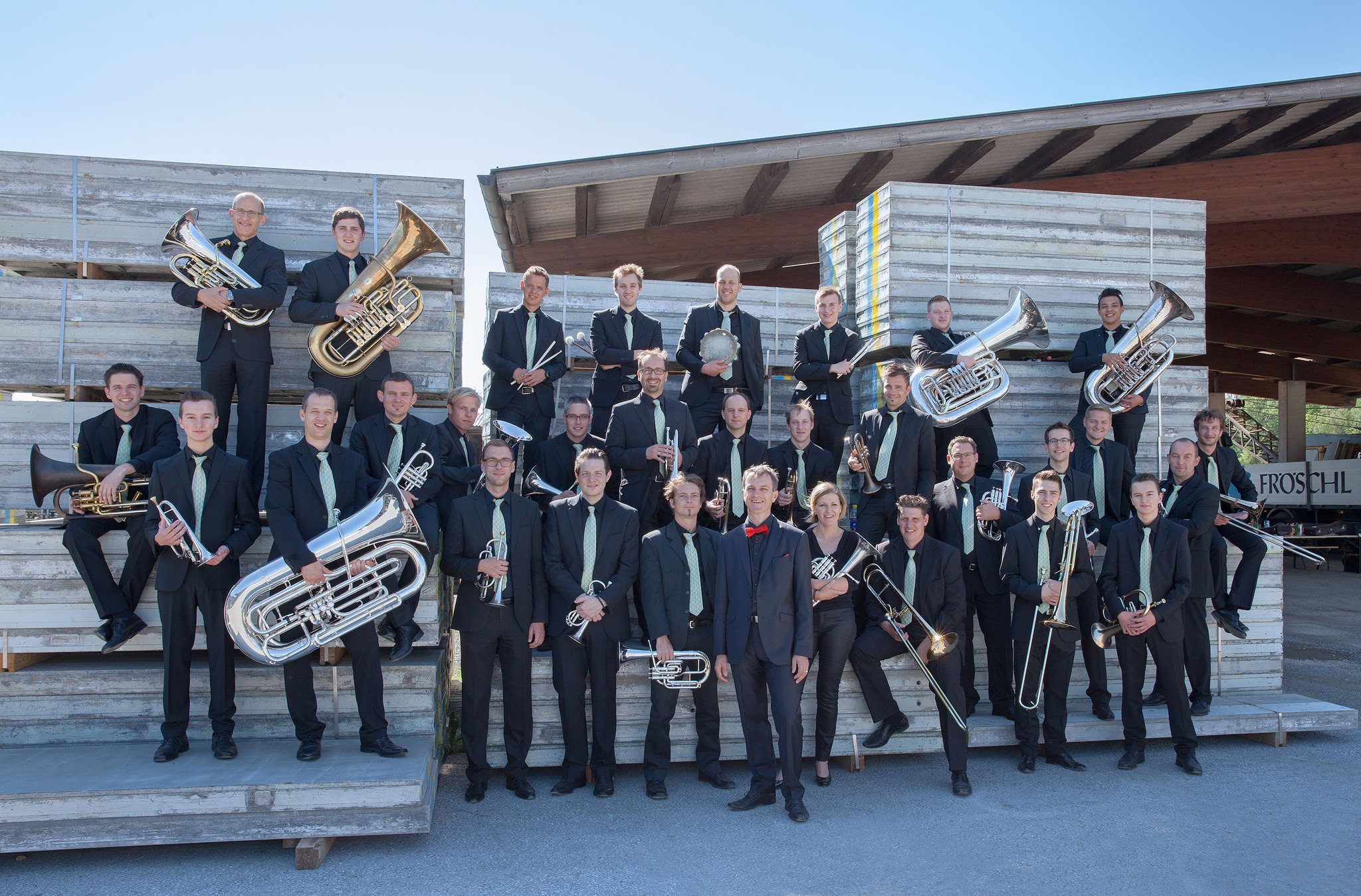 Neujahrskonzert mit der Brass Band Hall in Breitenwang - Reutte