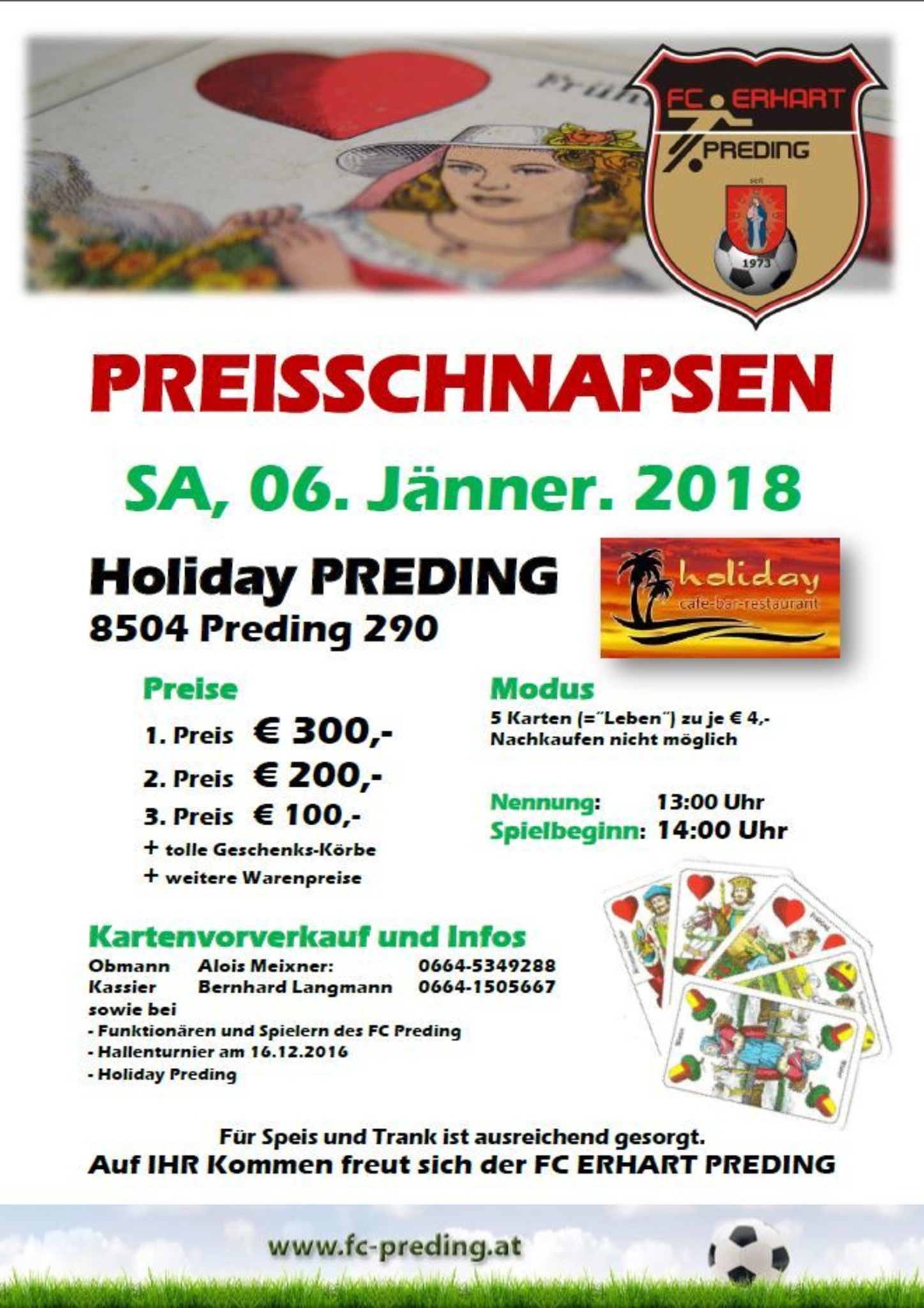 PREISSCHNAPSEN FC PREDING - Deutschlandsberg