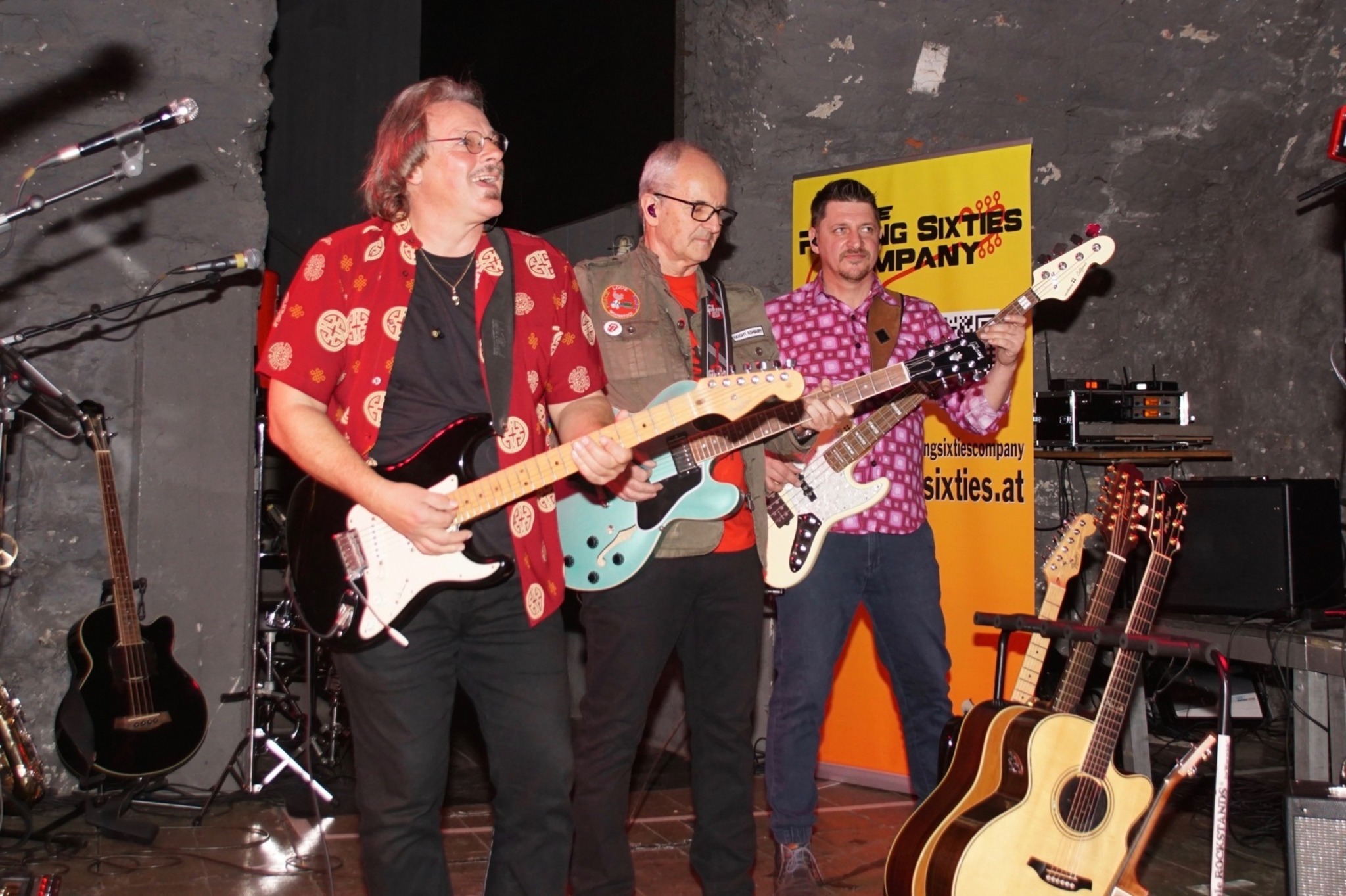 Roaring Sixties Company rockte den ausverkauften Gewölbekeller - Murtal