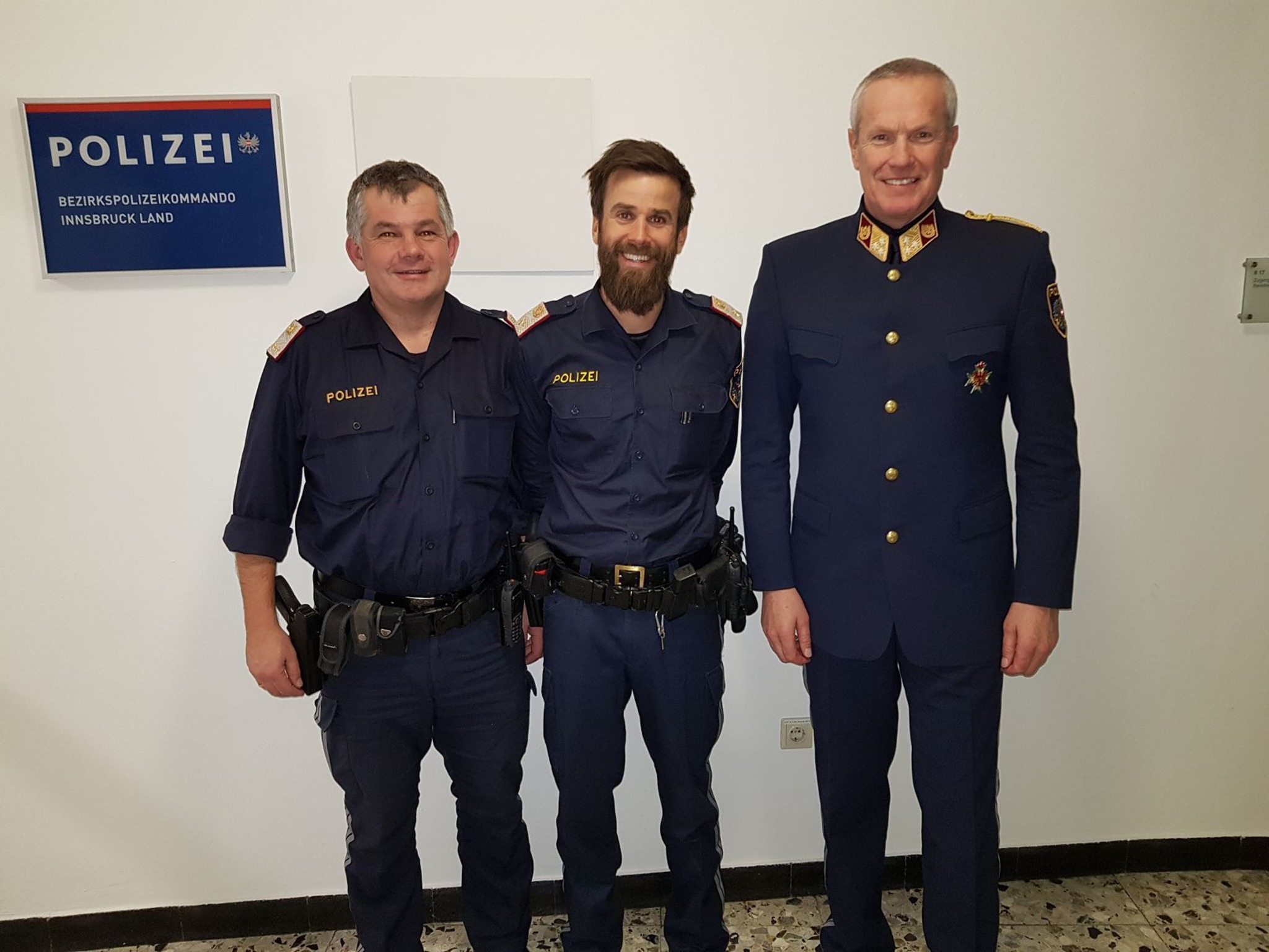 Änderungen in den Polizeiinspektionen von Innsbruck-Land - Hall-Rum
