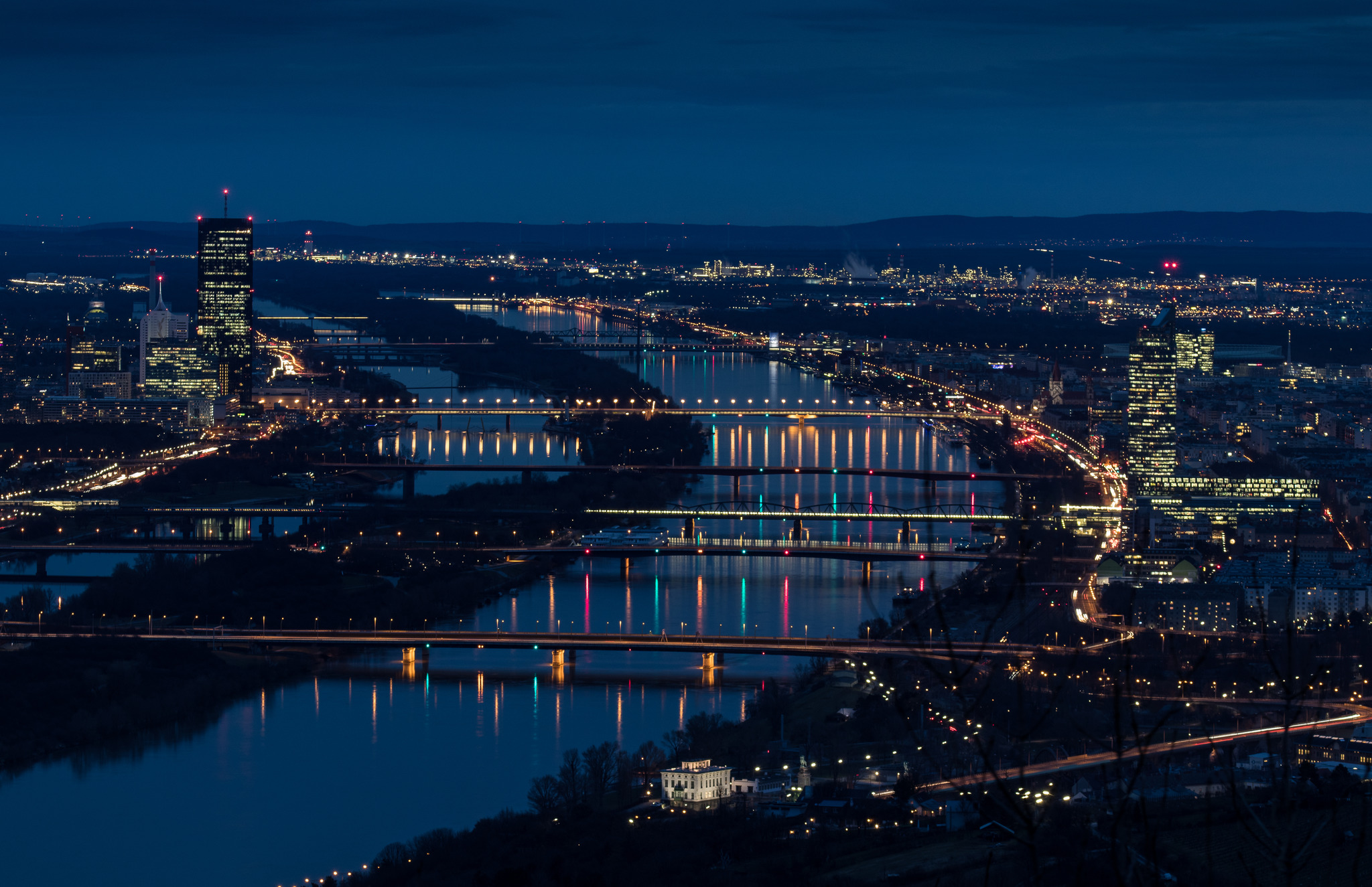 Wien bei Nacht - Döbling