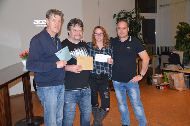 Dietmar Rucker gewinnt Preisschnapsen des FC PREDING - Deutschlandsberg