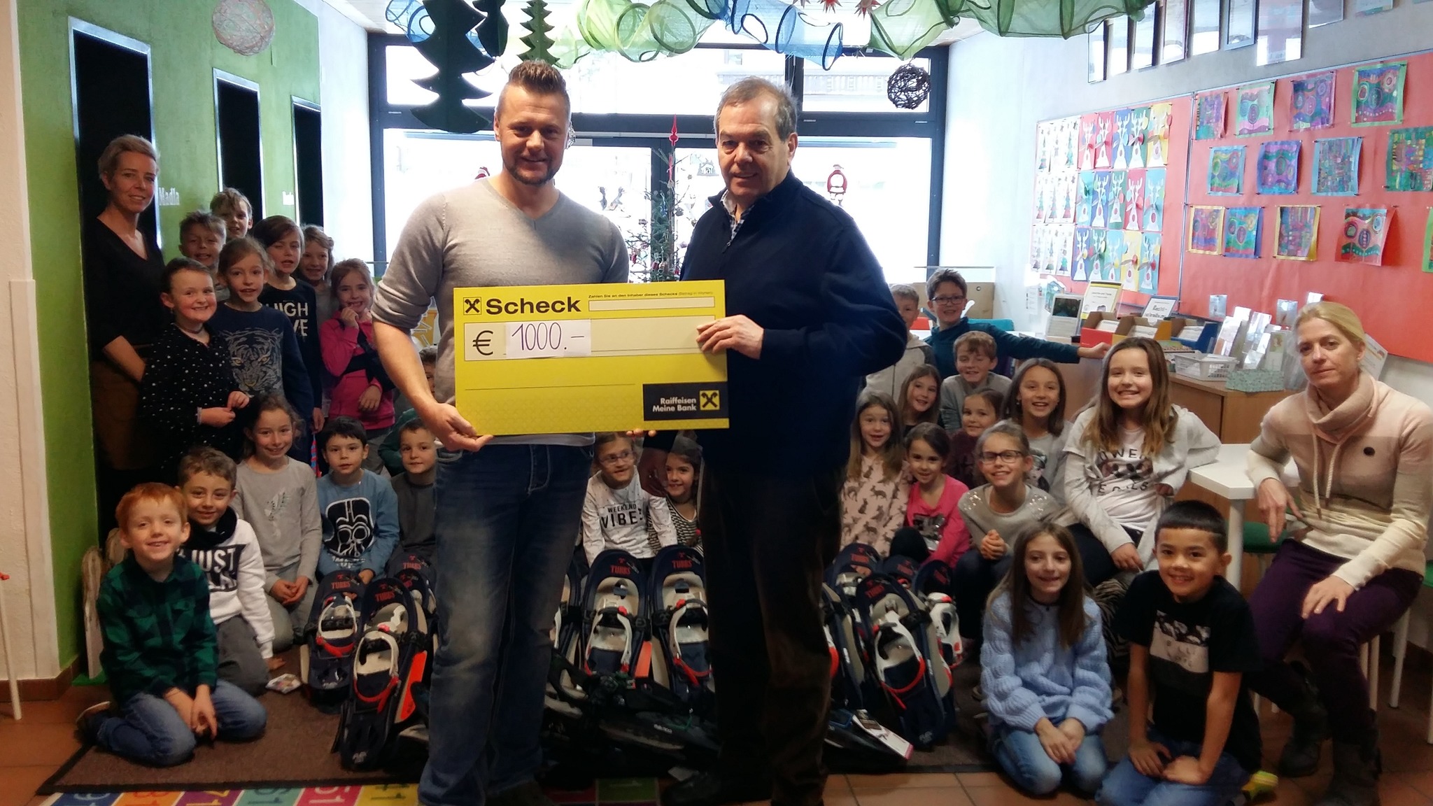 Volksschule Ischgl im Dienst der guten Sache - Landeck