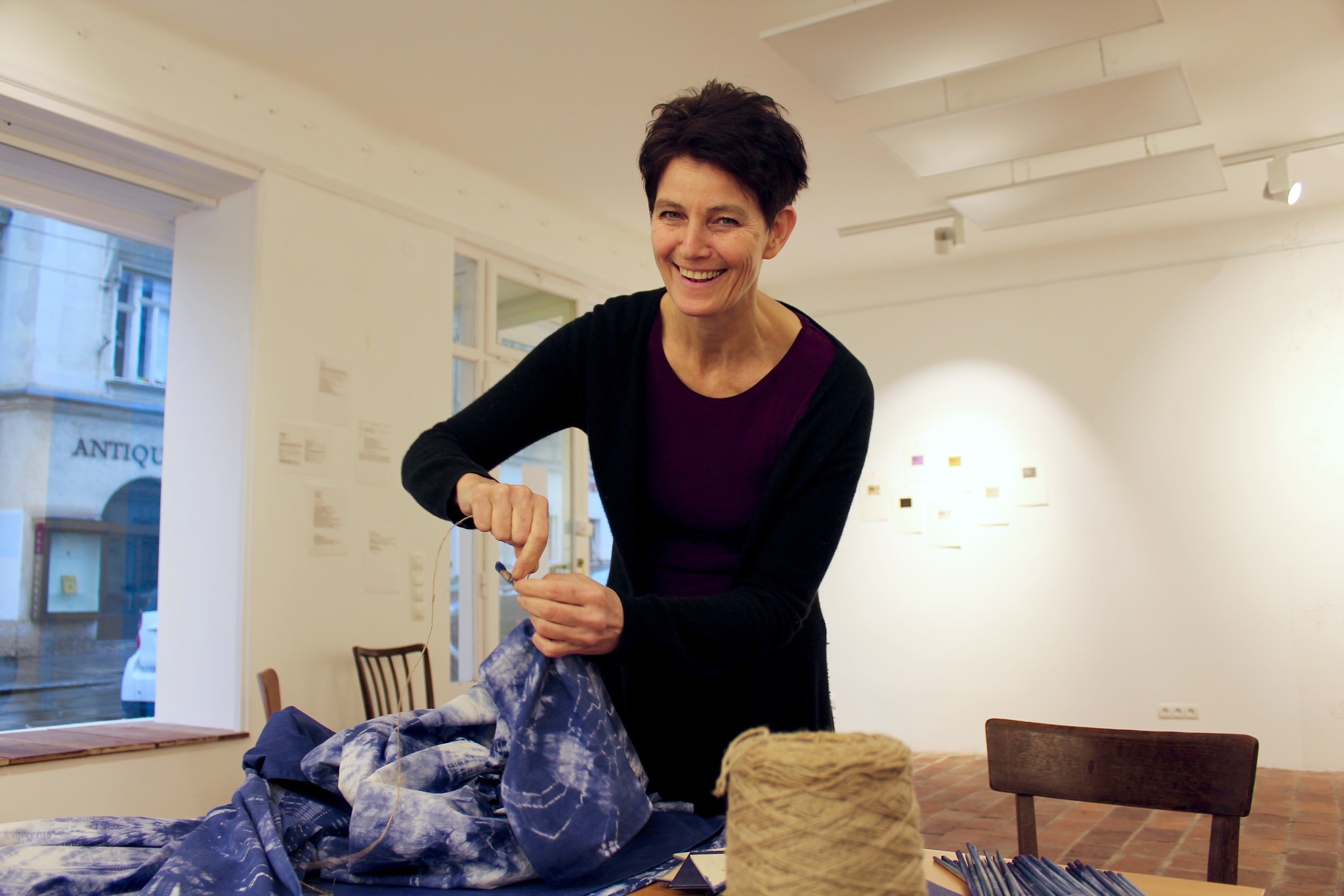 Textilgalerie: Stoffe färben als Kulturerbe - Währing