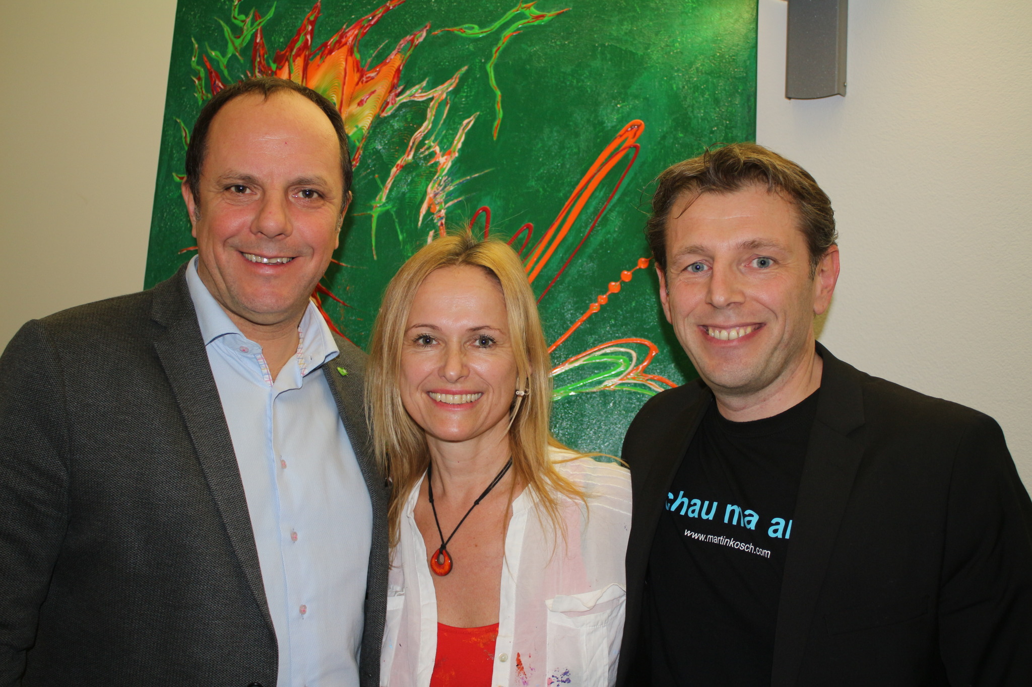 Vernissage "Zauber der Magie und Farbe" mit Martin Kosch und Sabine ...