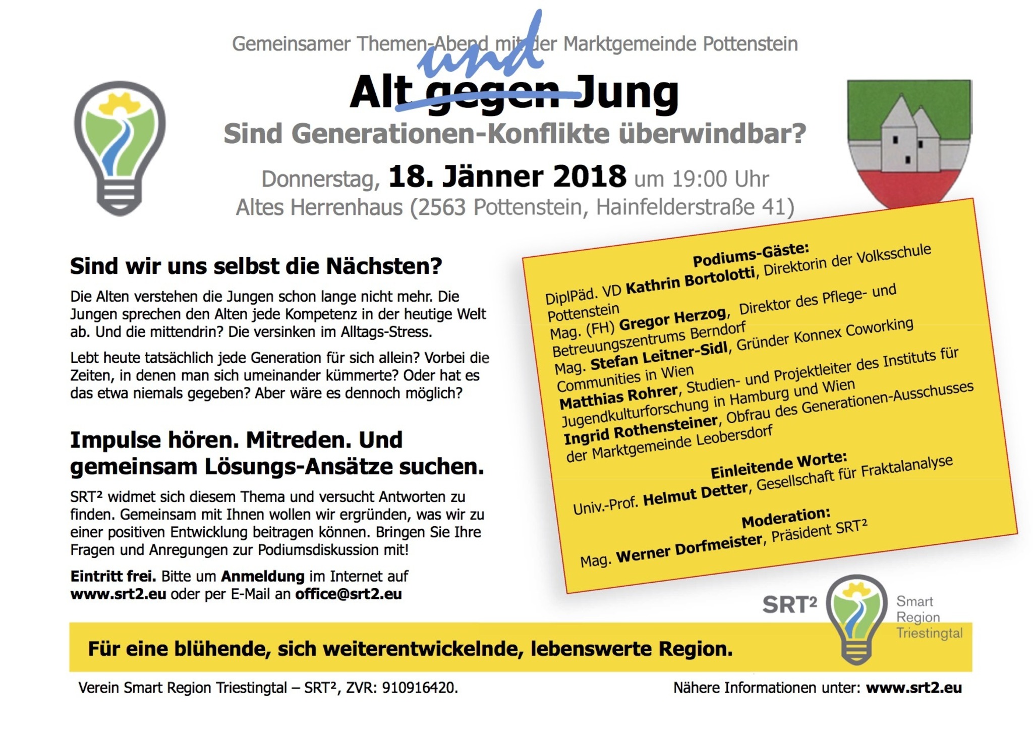 Generationenkonflikte – Alt und Jung oder Alt gegen Jung? - Baden