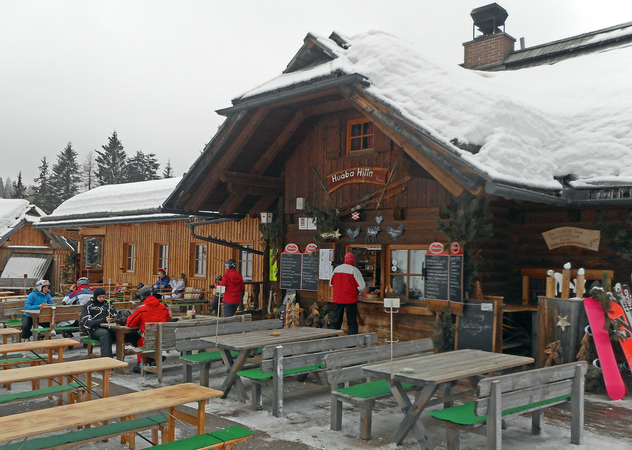 Huaba Hitten auf der Gerlitzen - Villach Land