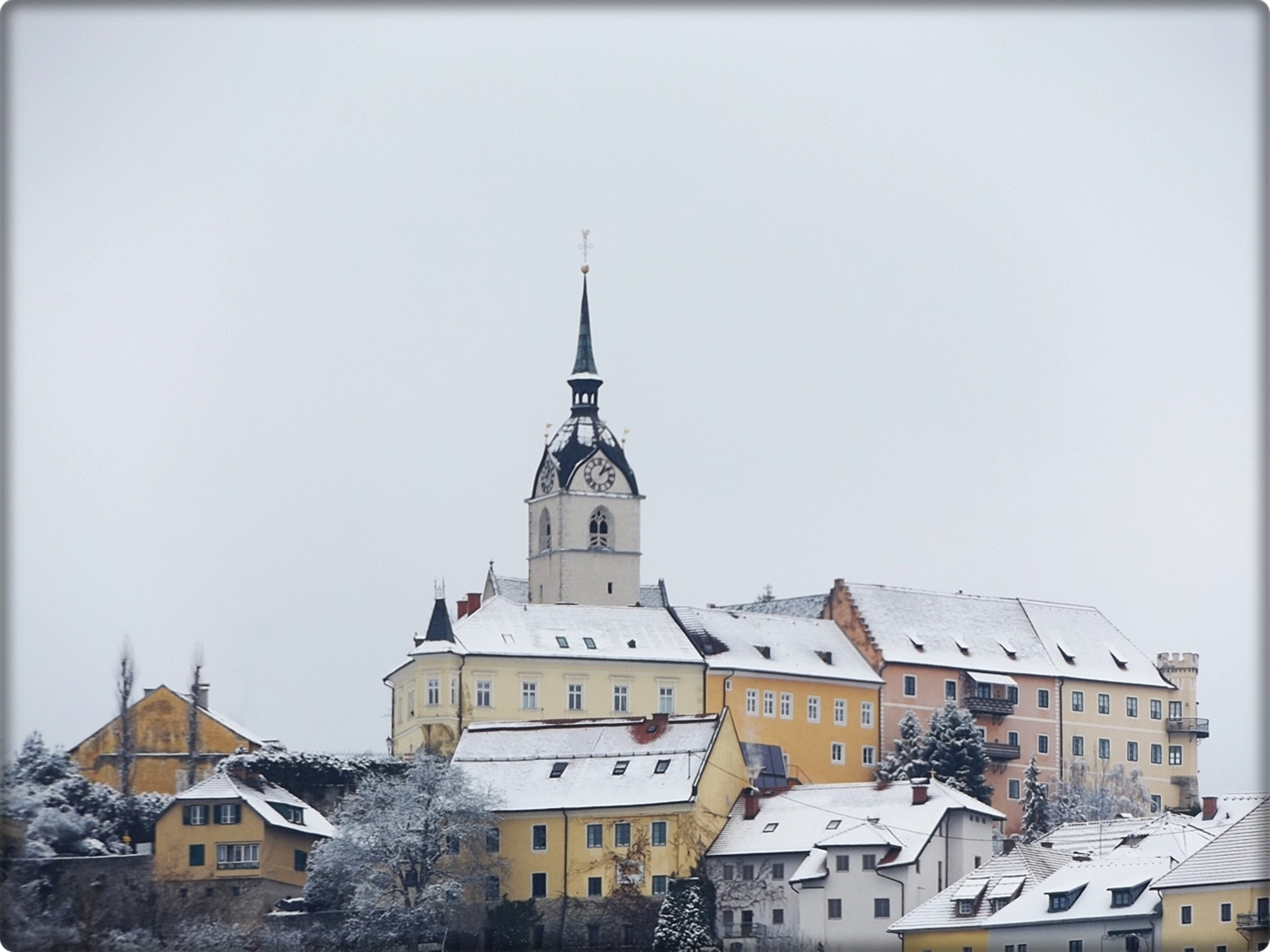 Blick auf die Altstadt in Althofen 15.01.2018 - St. Veit