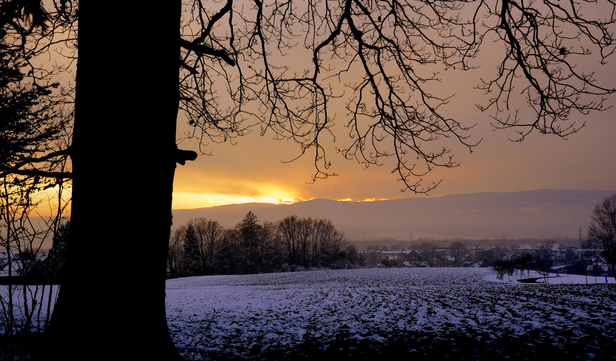 Abendstimmung über Lieboch - Graz-Umgebung