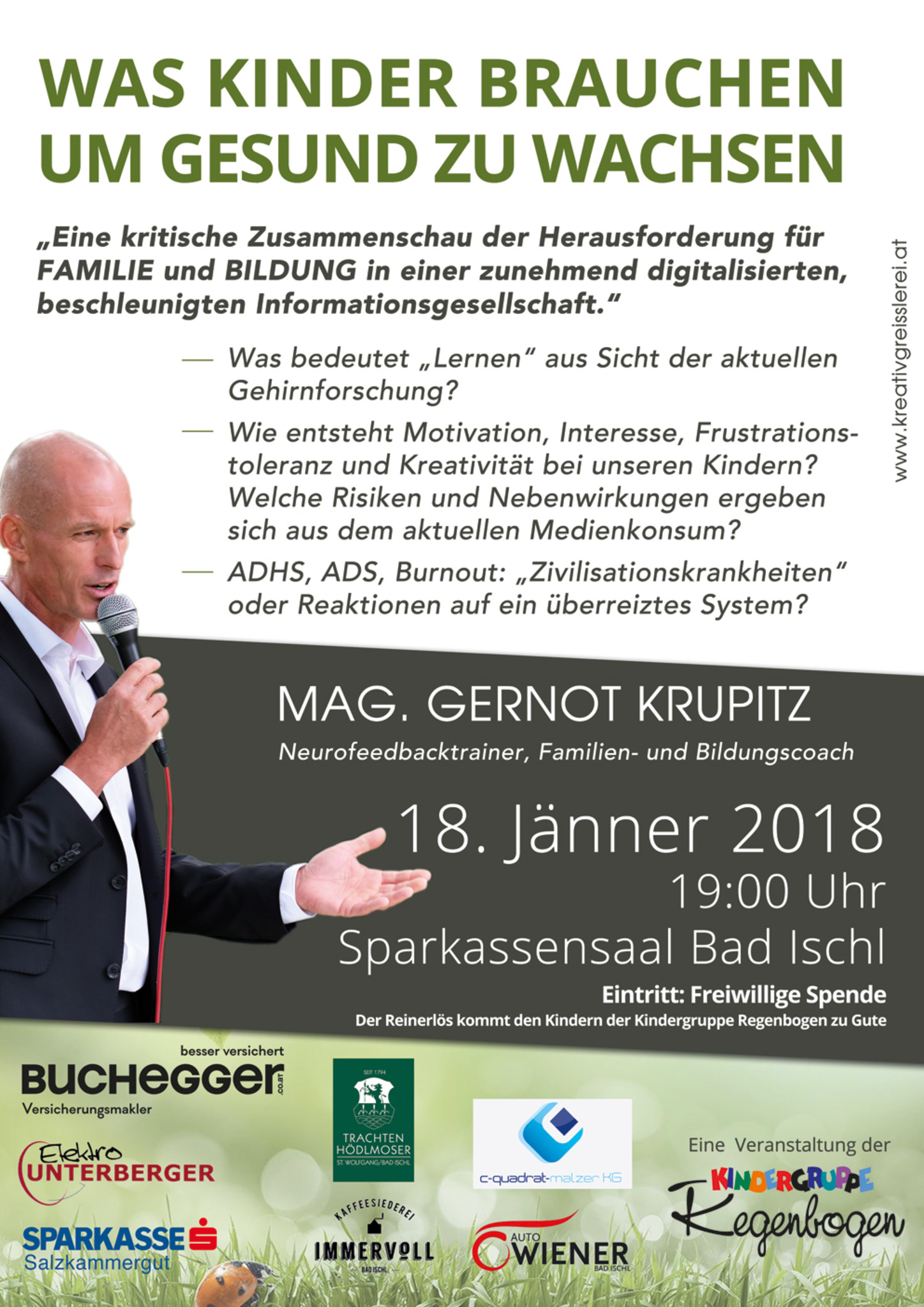 Vortrag in Bad Ischl: Was Kinder brauchen um gesund zu wachsen ...