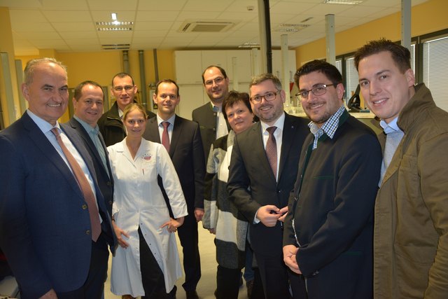 Landesrat besucht Agrana - Tulln