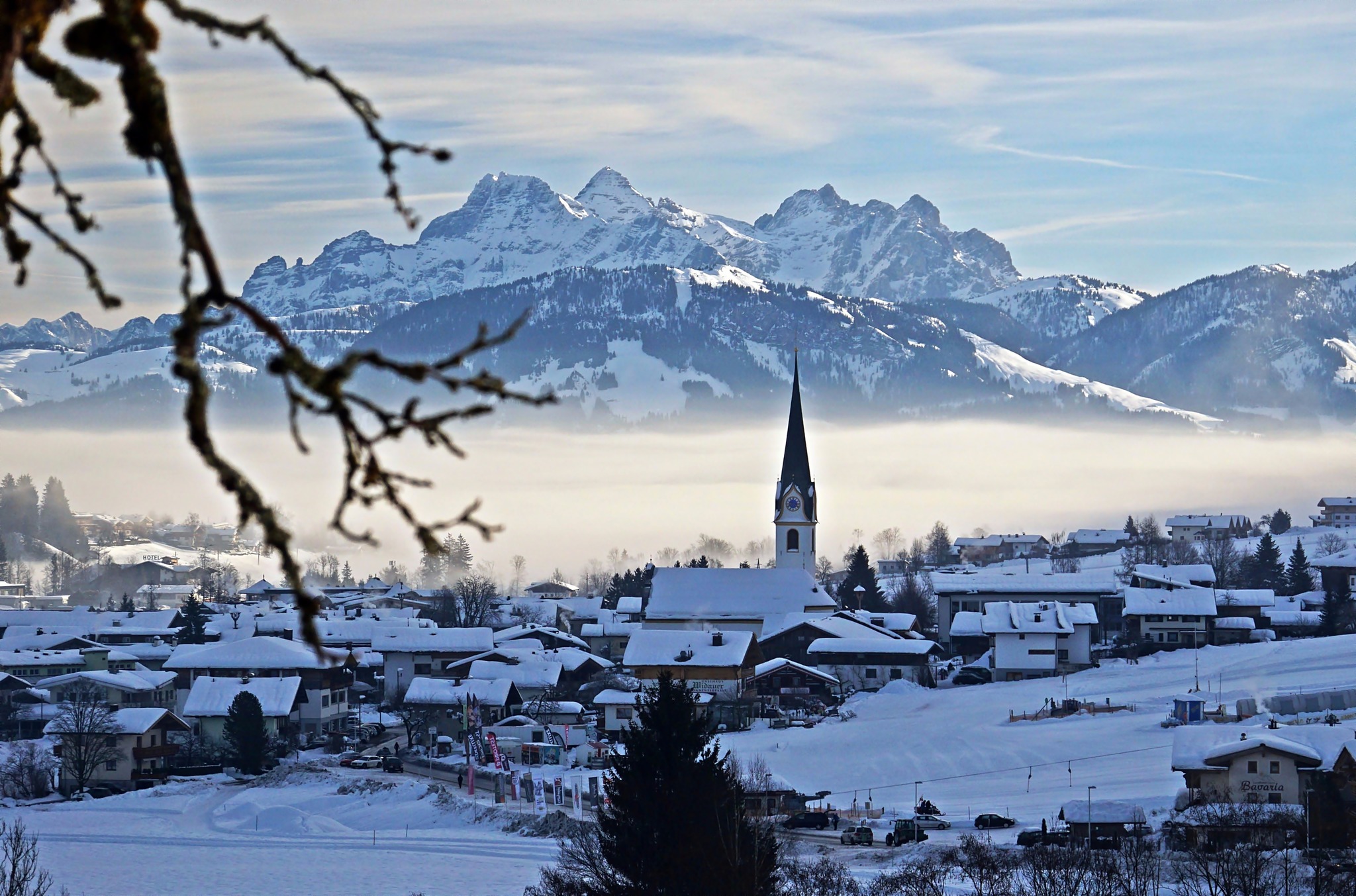 winterliches ELLMAU - Kufstein