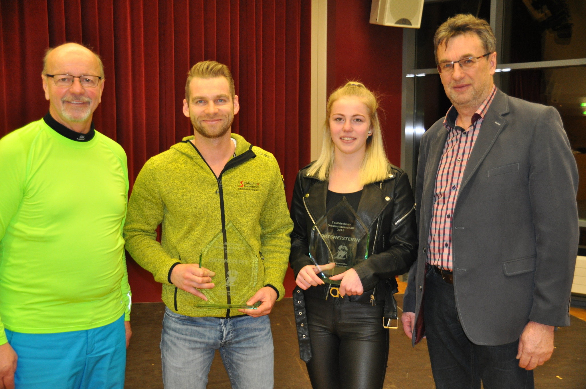 Markus Rott und Vanessa Willinger sind Taufkirchens Ortsskimeister 2018 ...