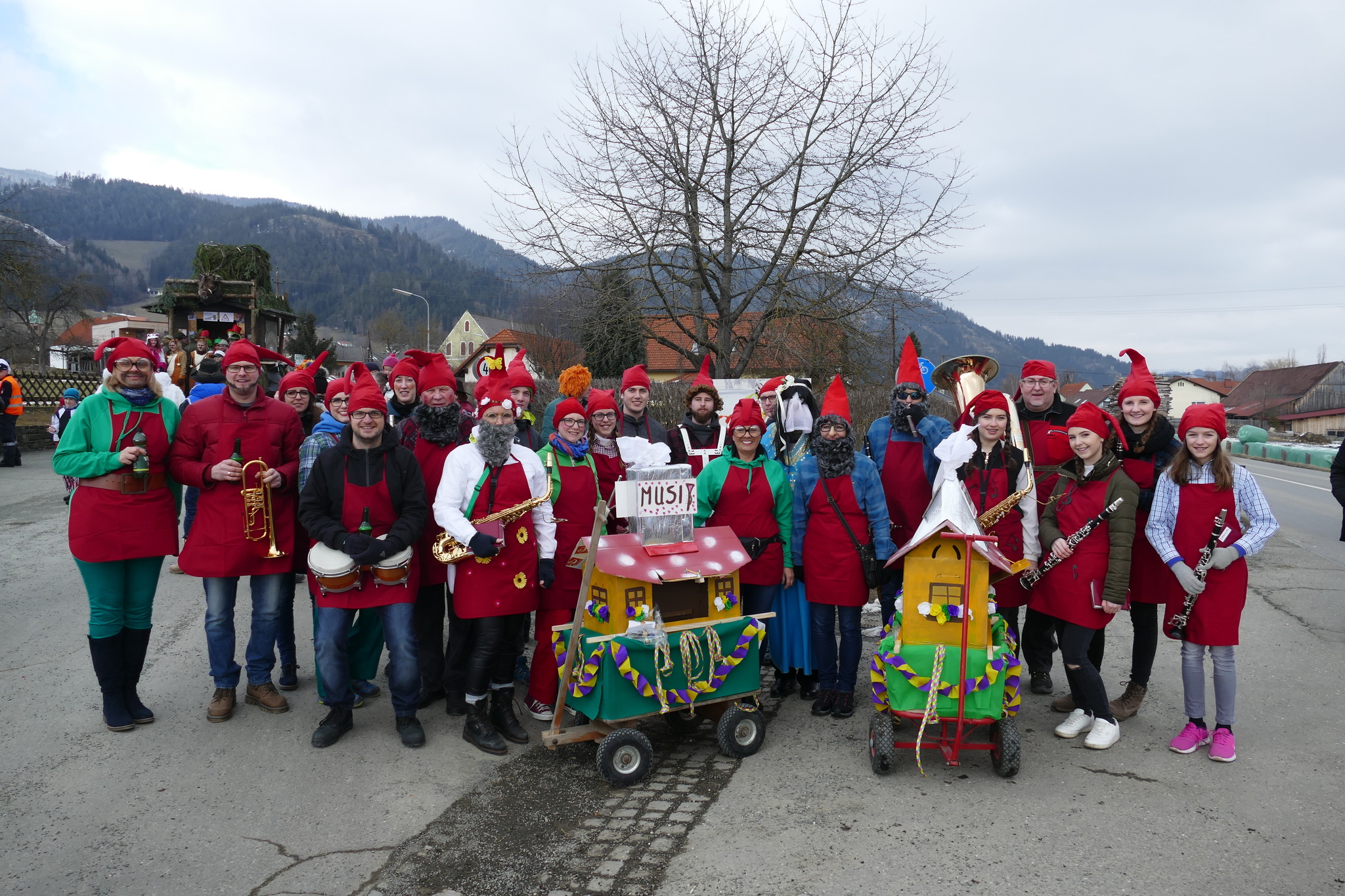 In Kraubath waren die Narren los - Leoben