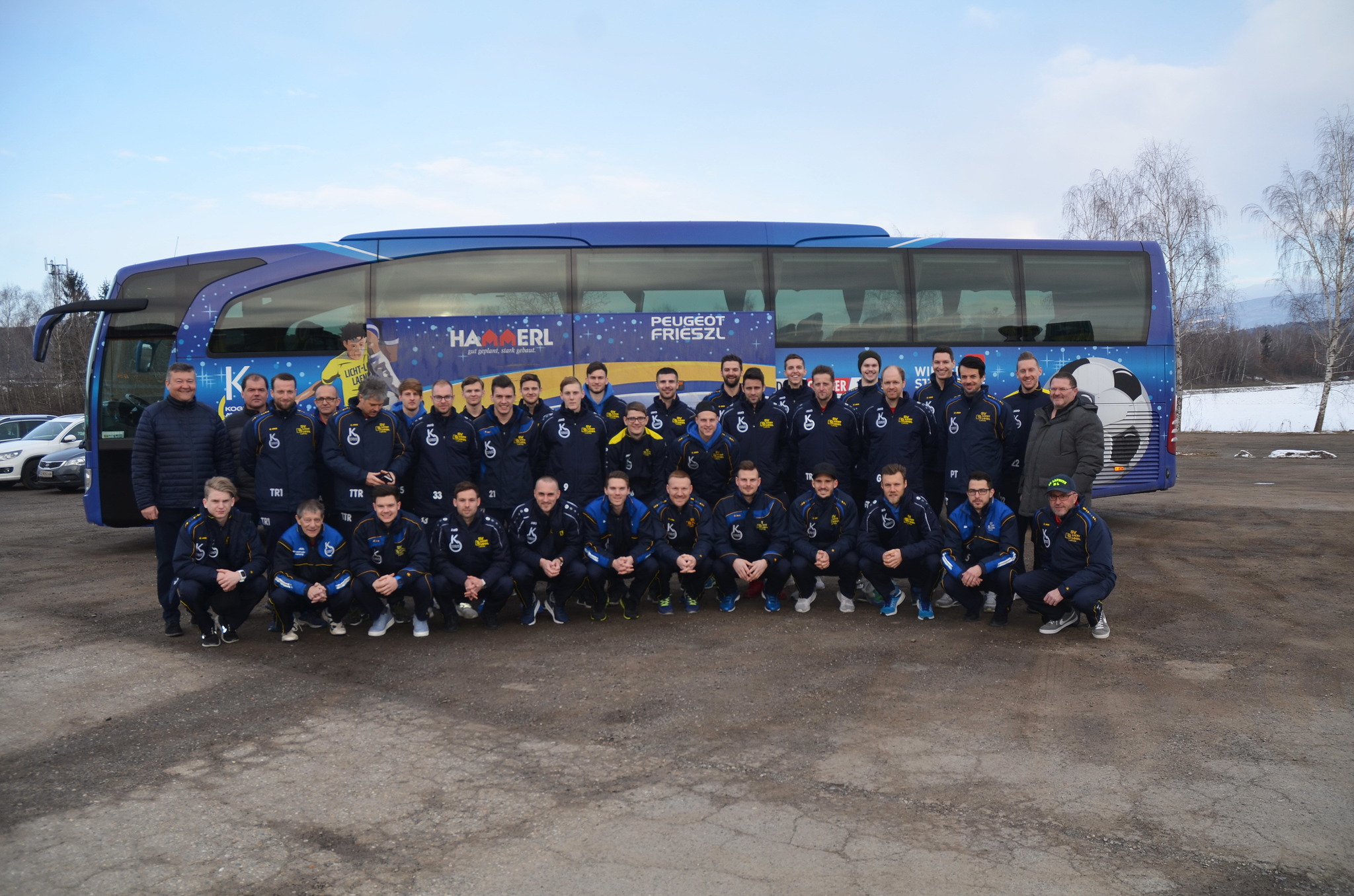 Lafnitz auf Camp in Lissabon - Hartberg-Fürstenfeld