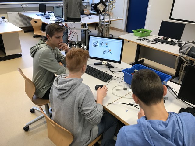 4c meets Robotic in der HTL Weiz - Weiz