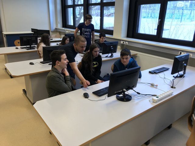 4c meets Robotic in der HTL Weiz - Weiz