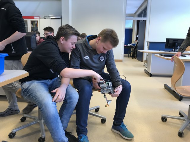 4c meets Robotic in der HTL Weiz - Weiz