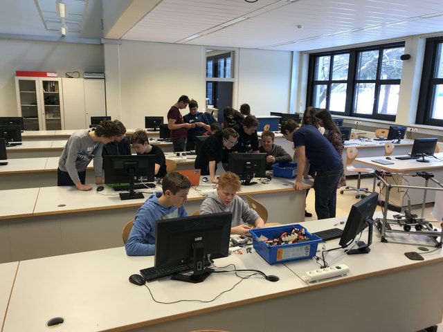 4c meets Robotic in der HTL Weiz - Weiz