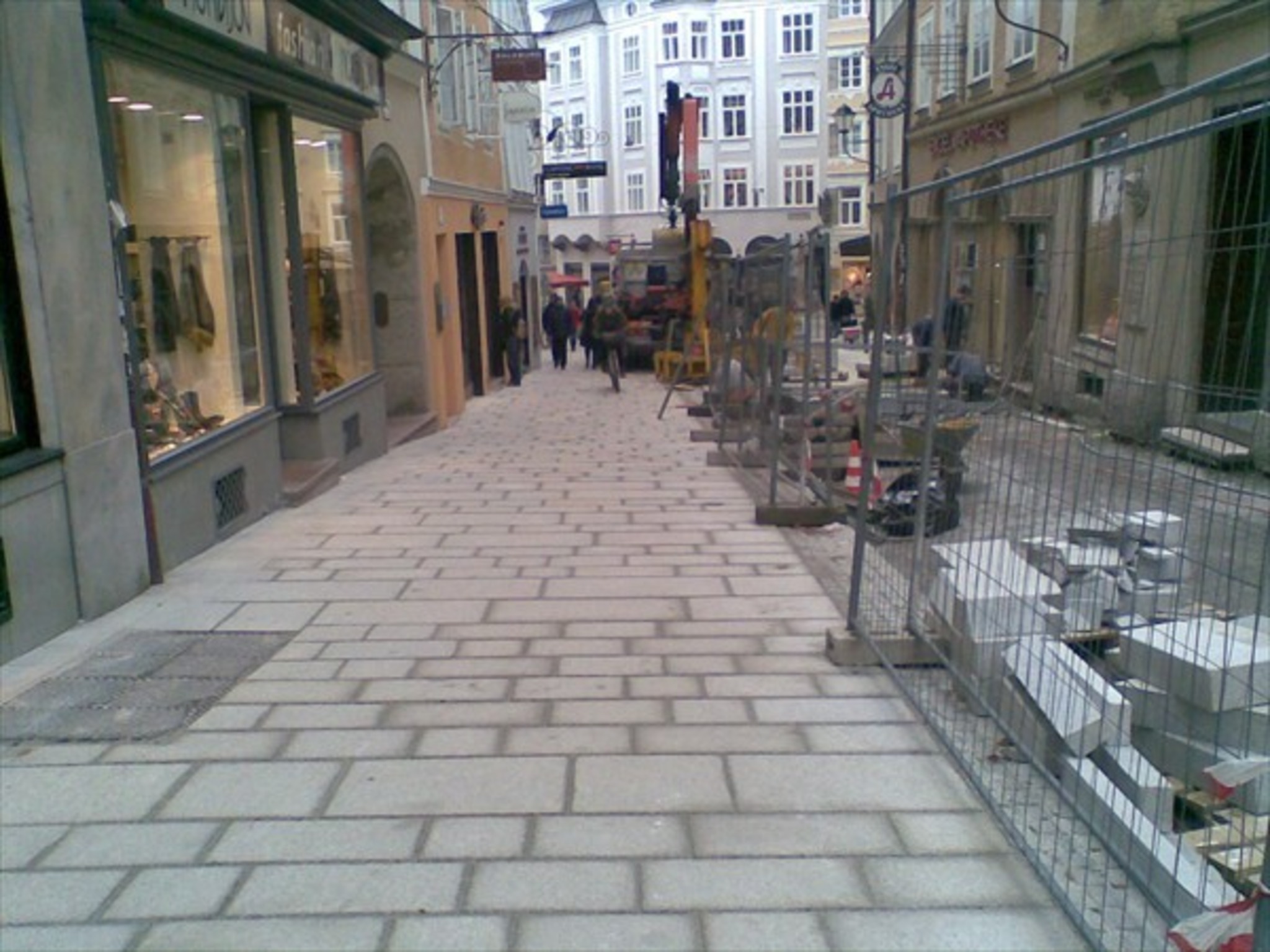 Bauarbeiten in der Linzergasse starten - Salzburg-Stadt