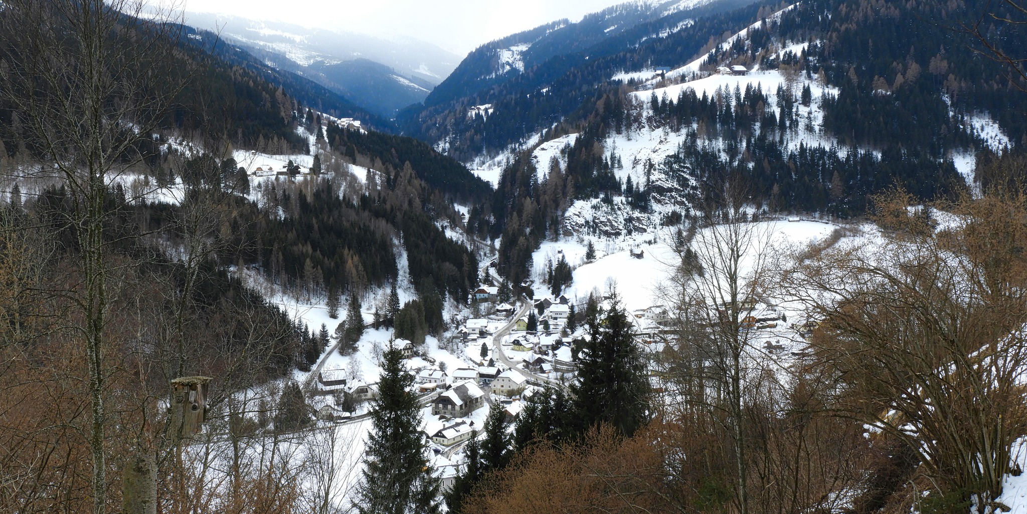 Im Tale der Mur liegt das Dorf Ramingstein - Lungau