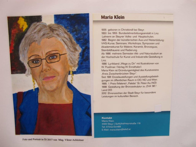 Maria Klein: Ein Fest der Farben - ein Fest der Freu(n)de! - Steyr ...