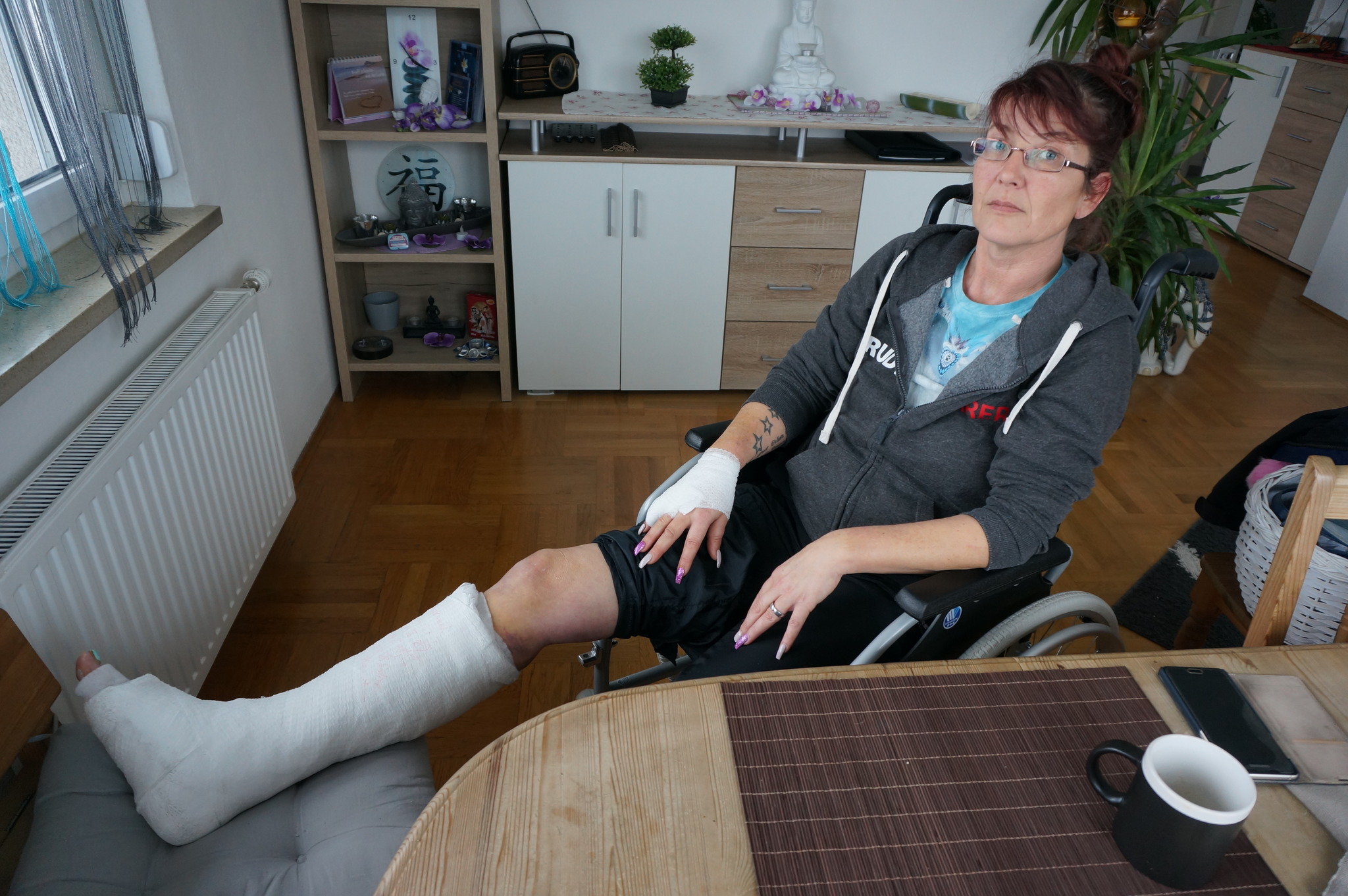 Hoffen auf schnelle Genesung - Güssing