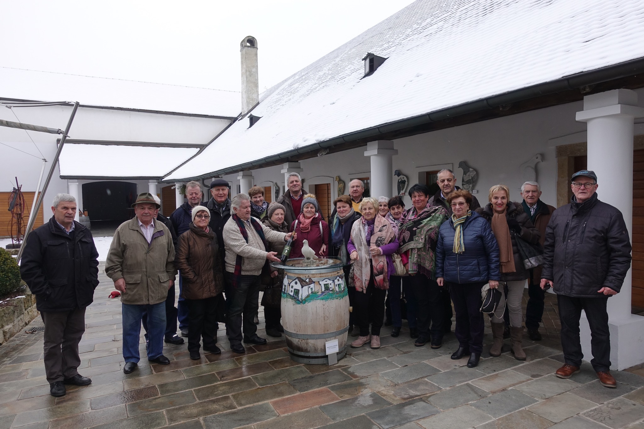 Silberlöwen erkunden Poysdorf - Mistelbach